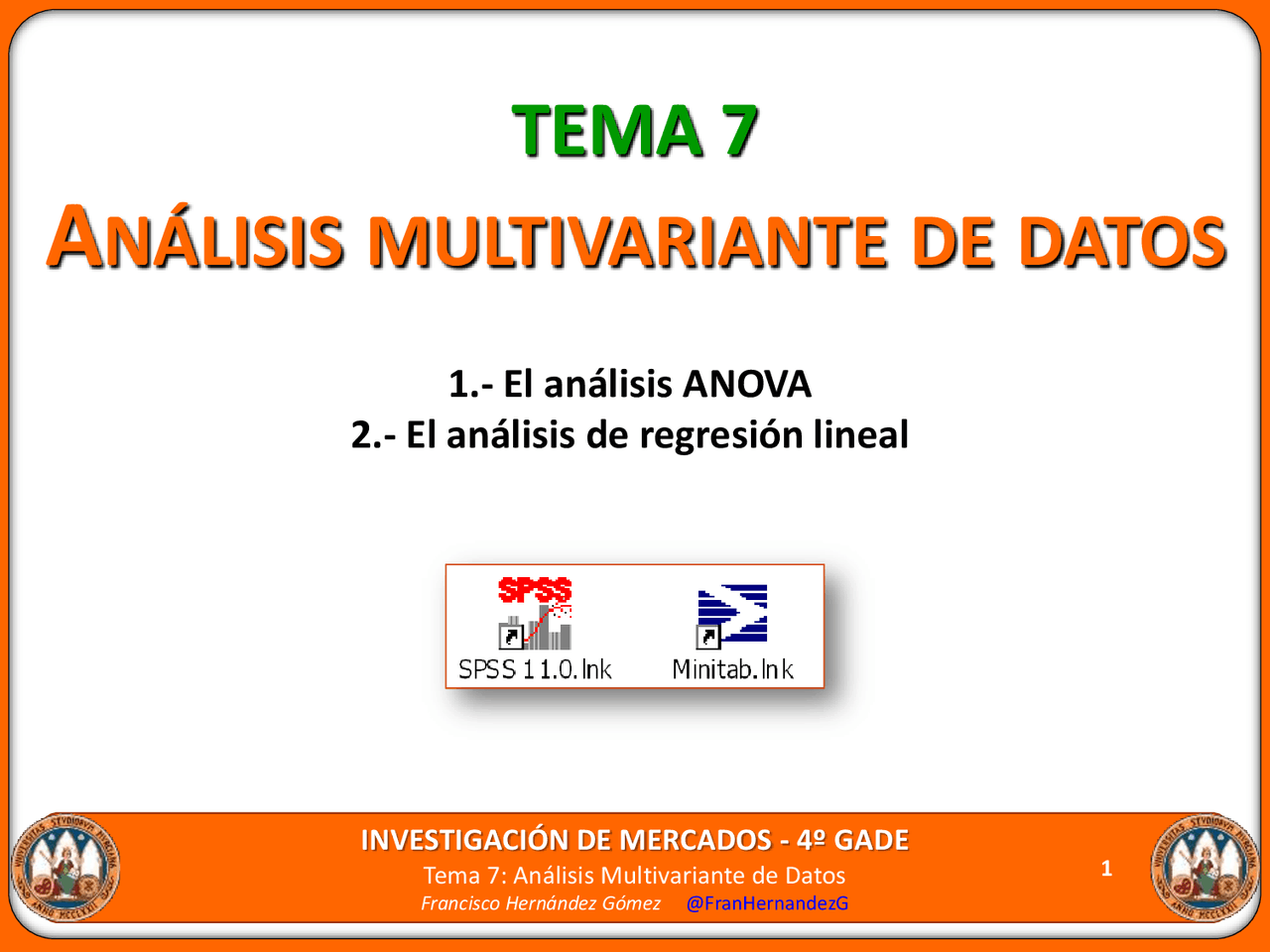 Análisis multivariante de datos - Apuntes de Ciencias Empresariales ...