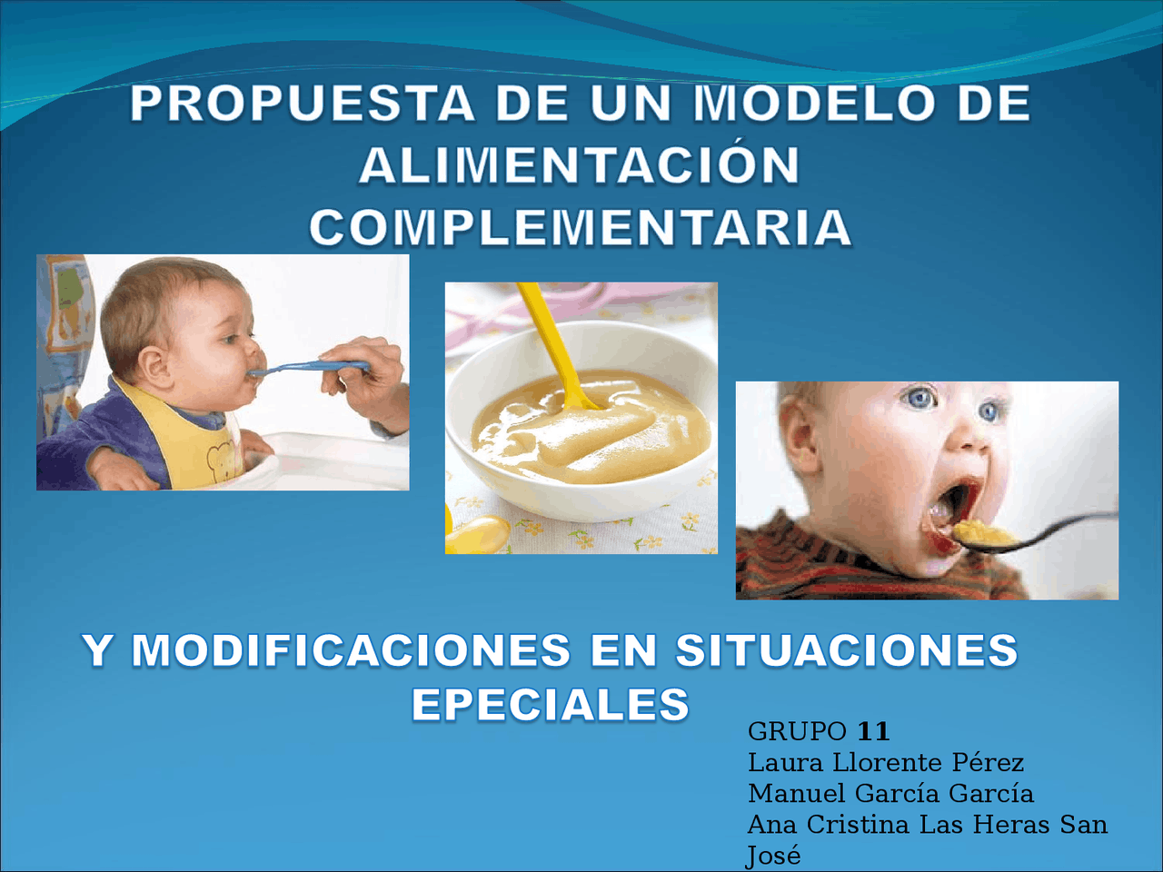 Trabajo Alimentación complementaria - Guías, Proyectos, Investigaciones de Enfermería | Docsity