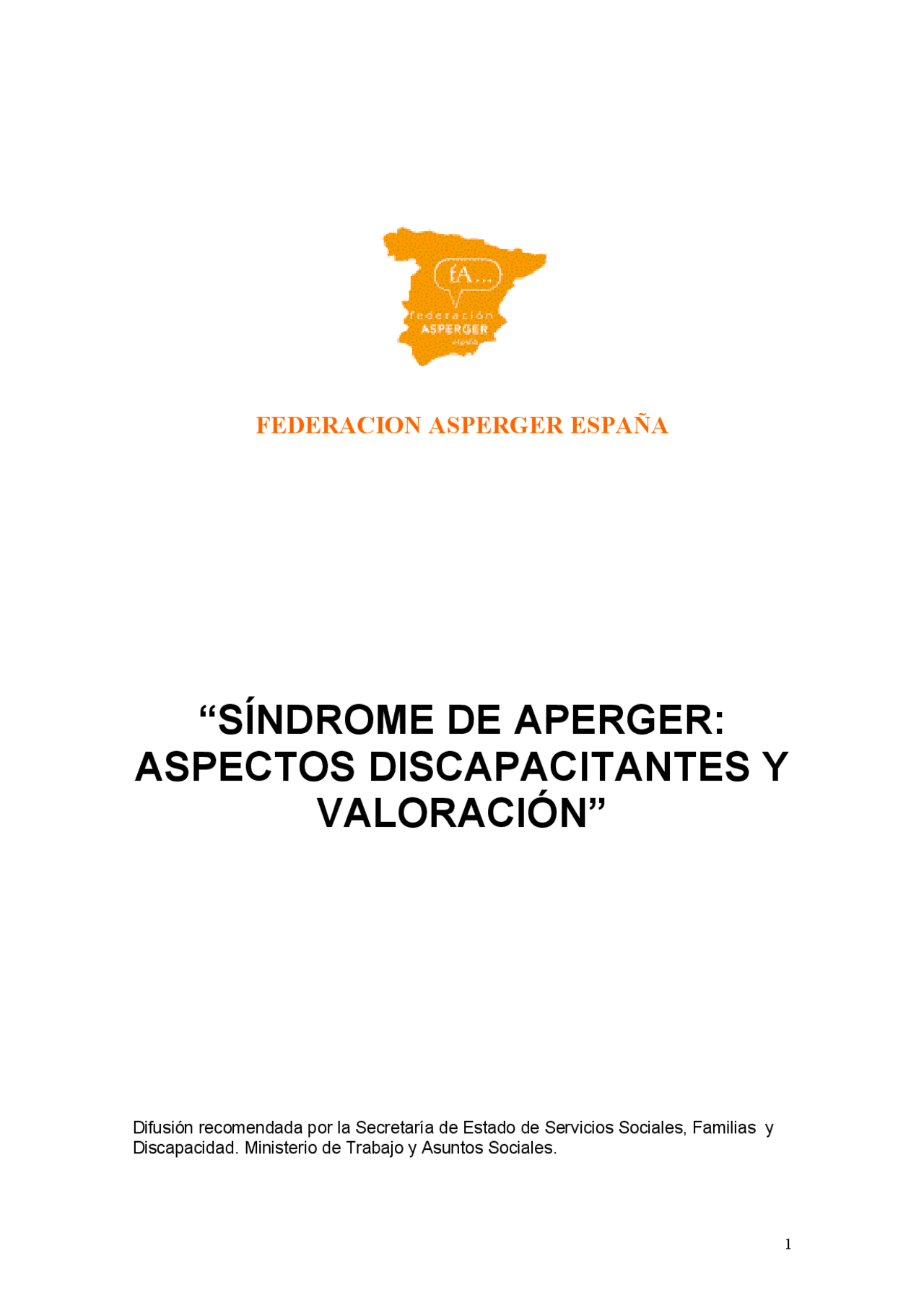Guía sobrr Síndrome de Asperger - Guías, Proyectos, Investigaciones de ...