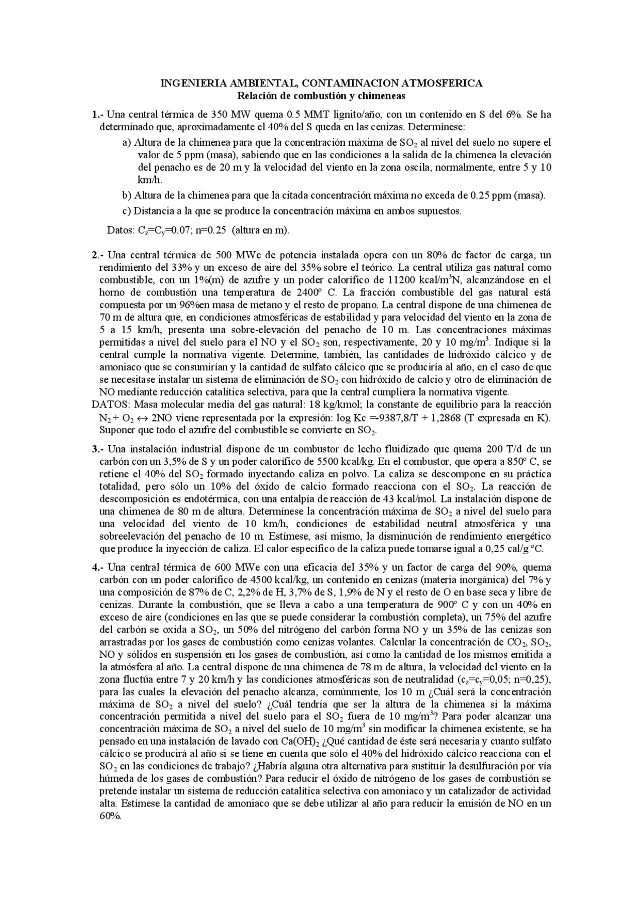 Relación combustión y chimeneas - Apuntes de Eficiencia Energética ...
