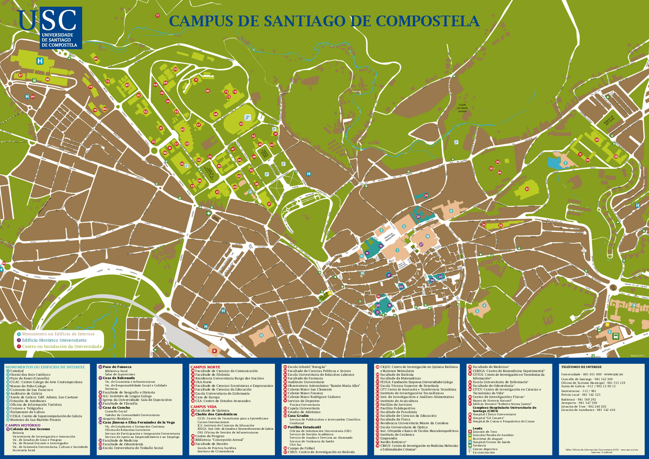 CAMPUS DE SANTIAGO DE COMPOSTELA - Apuntes de Historia del Arte - Docsity