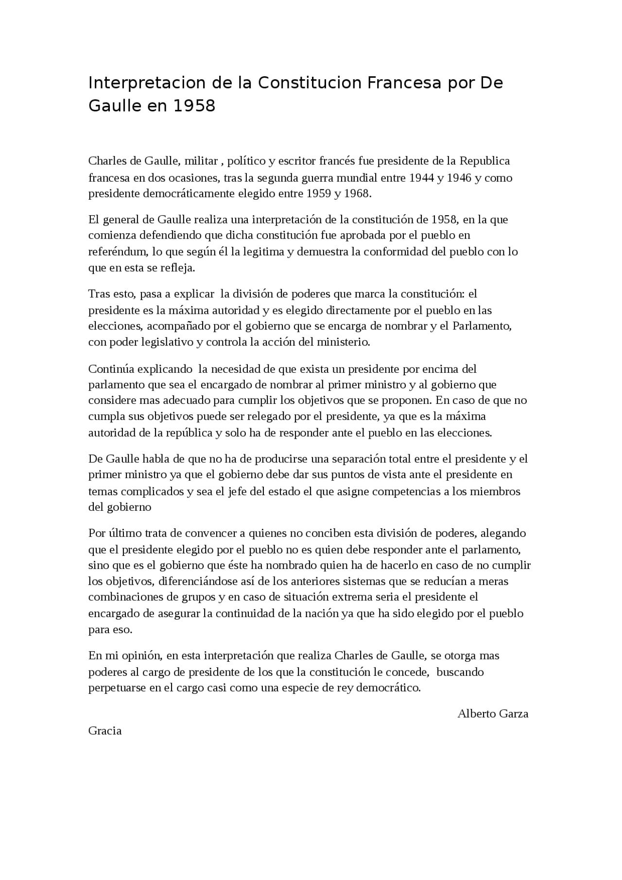 (UAM) Historia contemporanea -> Interpretacion de la Constitucion ...