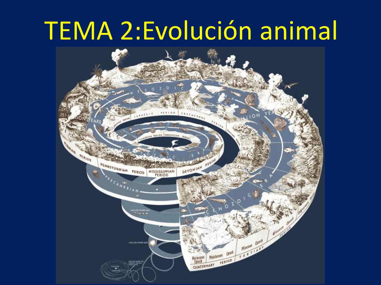 TEMA 2:Evolución animal Historia de las teorías evolutivas - Apuntes de ...
