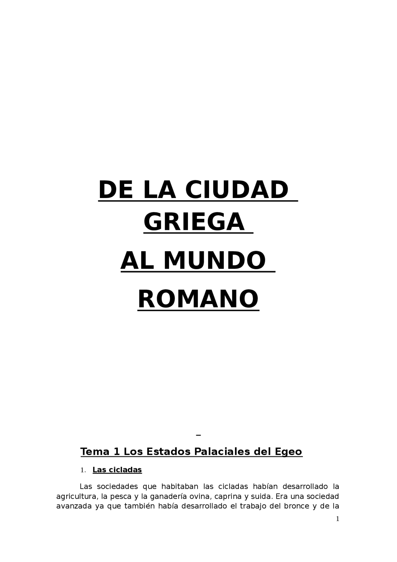 Protogeométrico y Conquista de Alejandro Magno: Colonizaciones, Poder ...