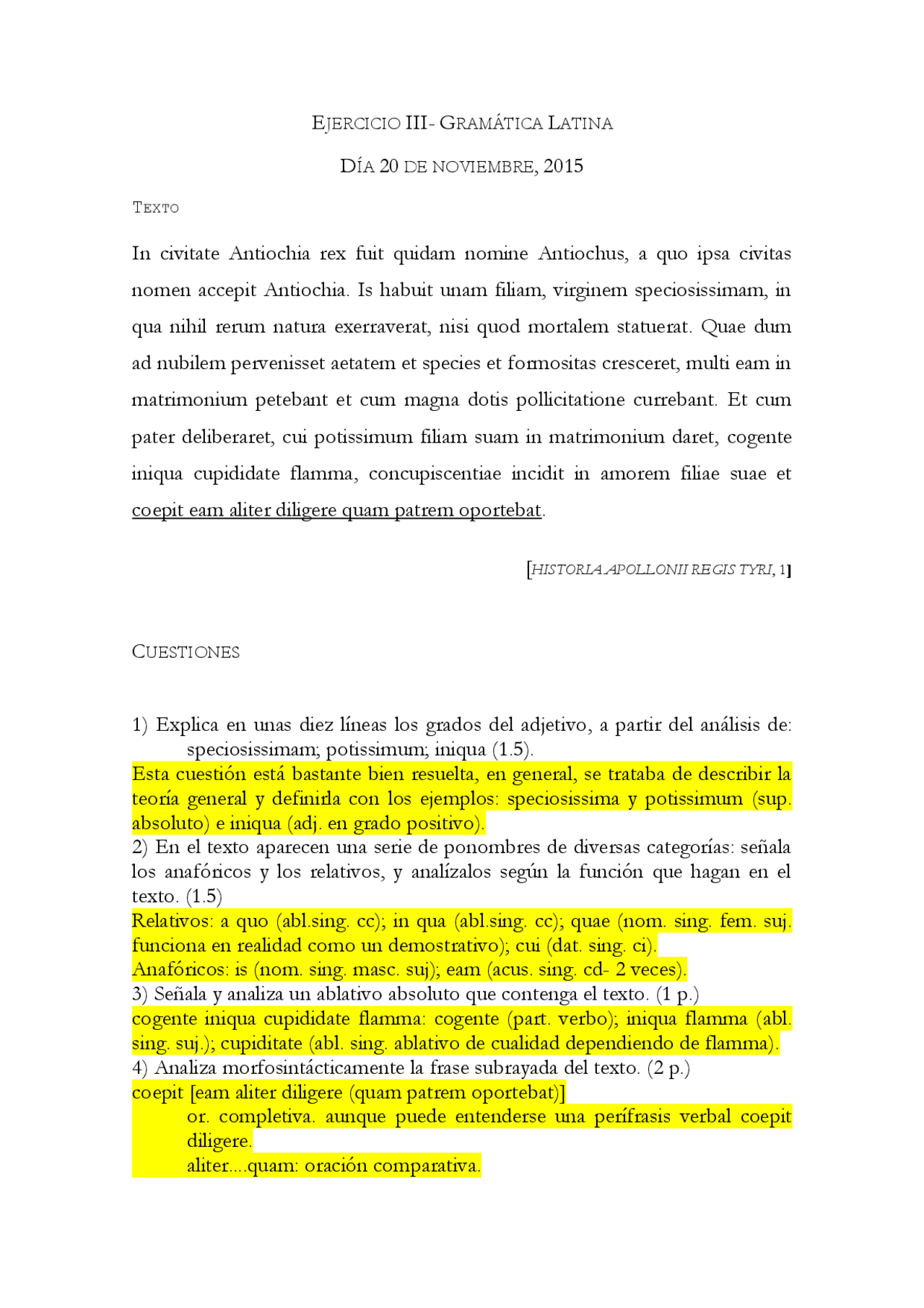 Literatura 11 2015 - Exámenes de Literatura - Docsity