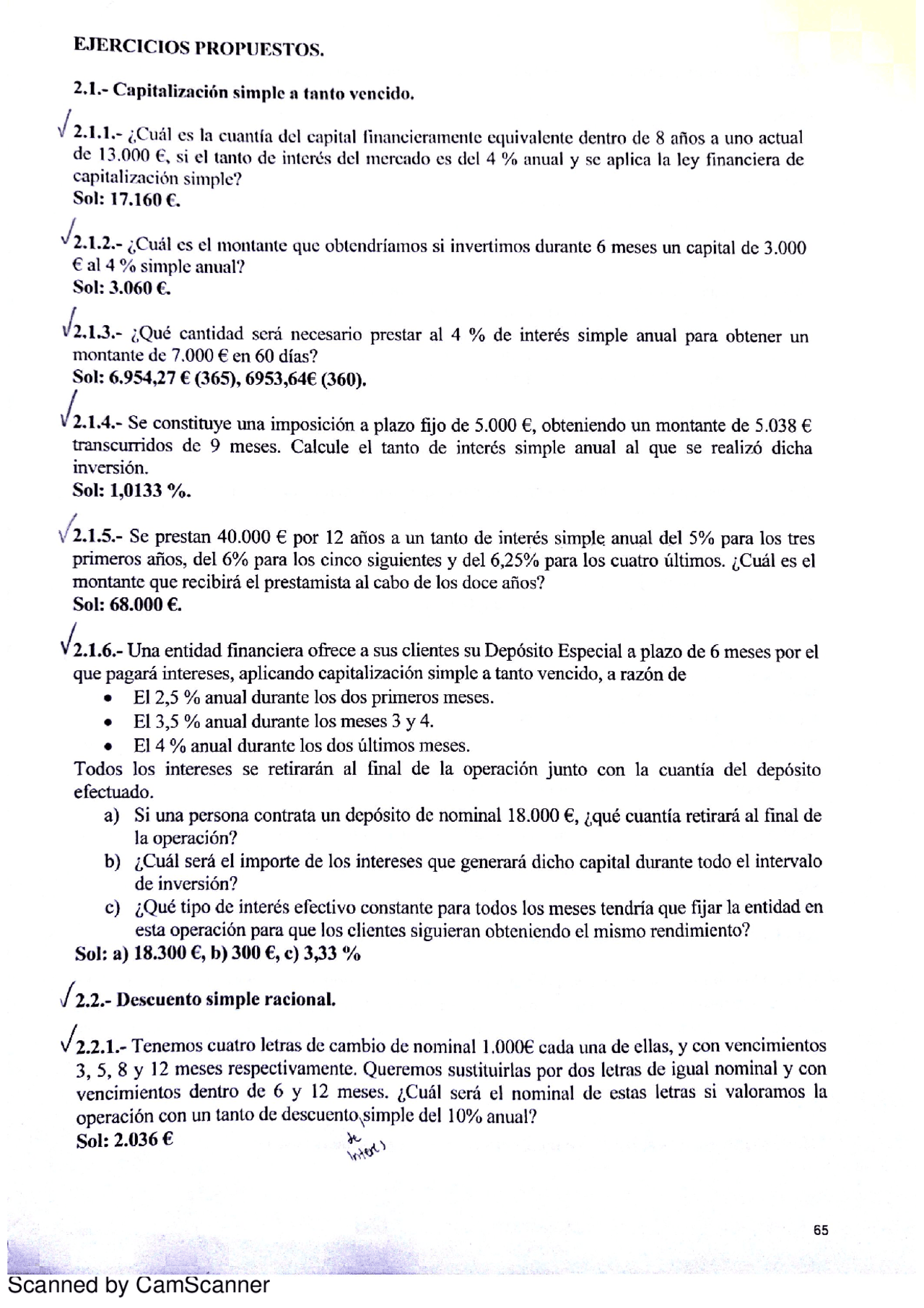 Ejercicios tema 2 iof con soluciones - Ejercicios de Administración de ...