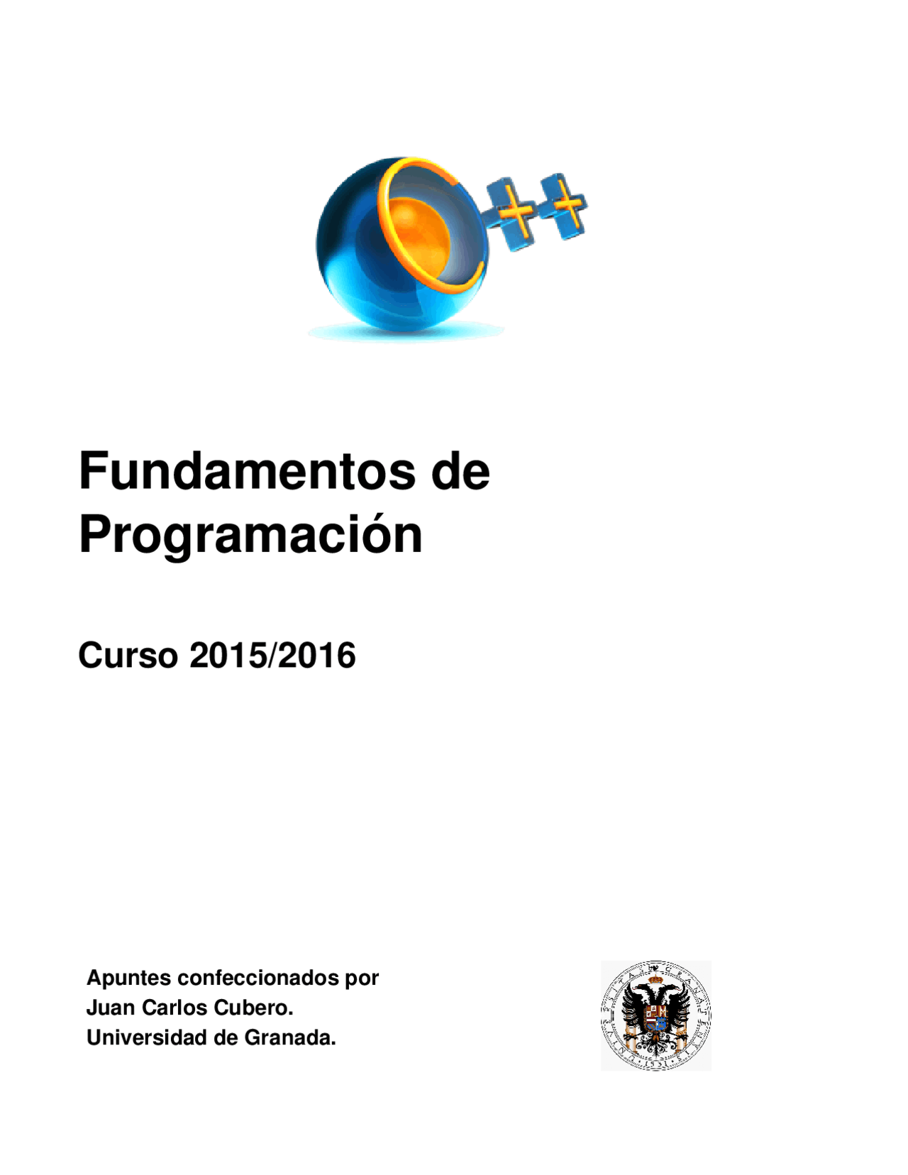 Fundamentos de programación - Apuntes de Programación Informática - Docsity