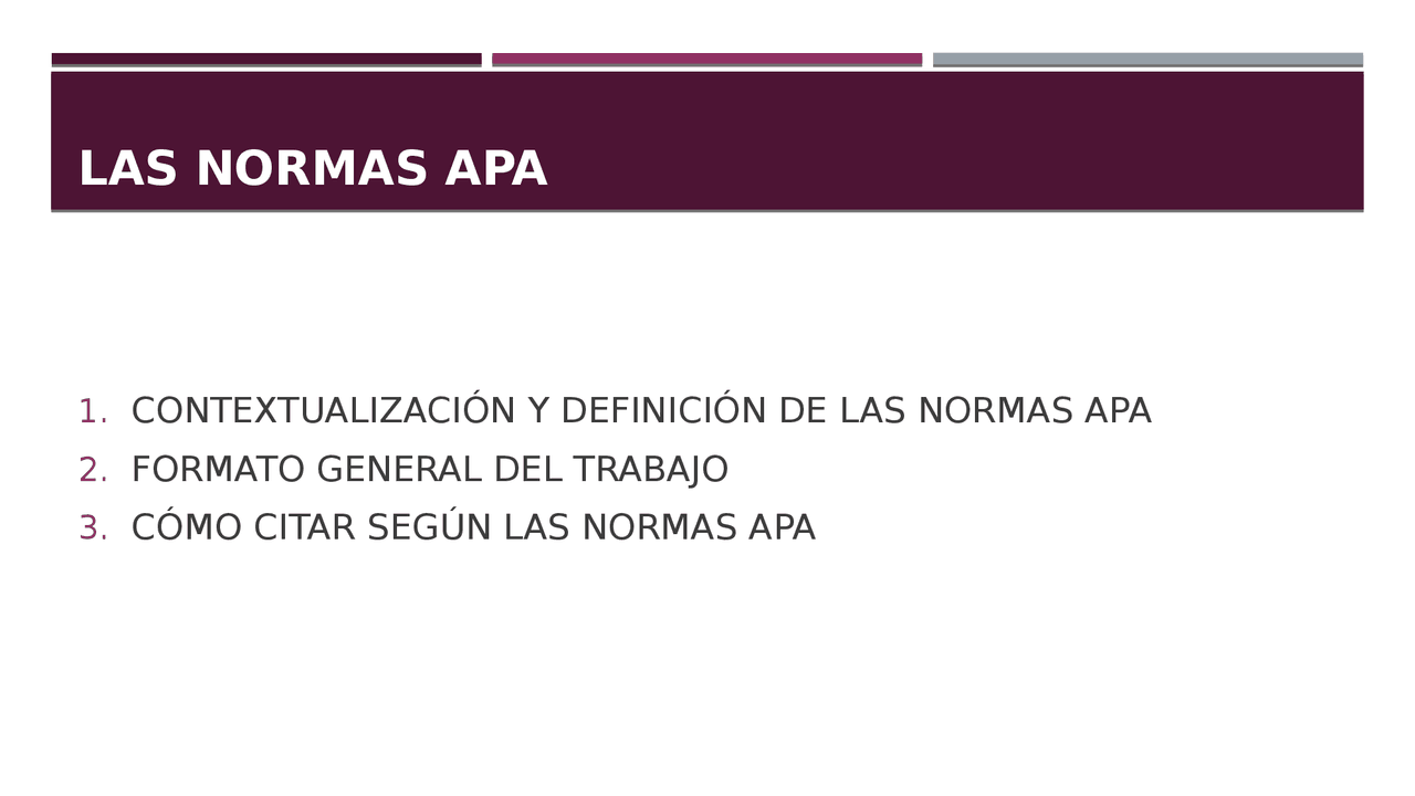 LAS NORMAS APA CONTEXTUALIZACIÓN Y DEFINICIÓN DE LAS NORMAS APA FORMATO ...