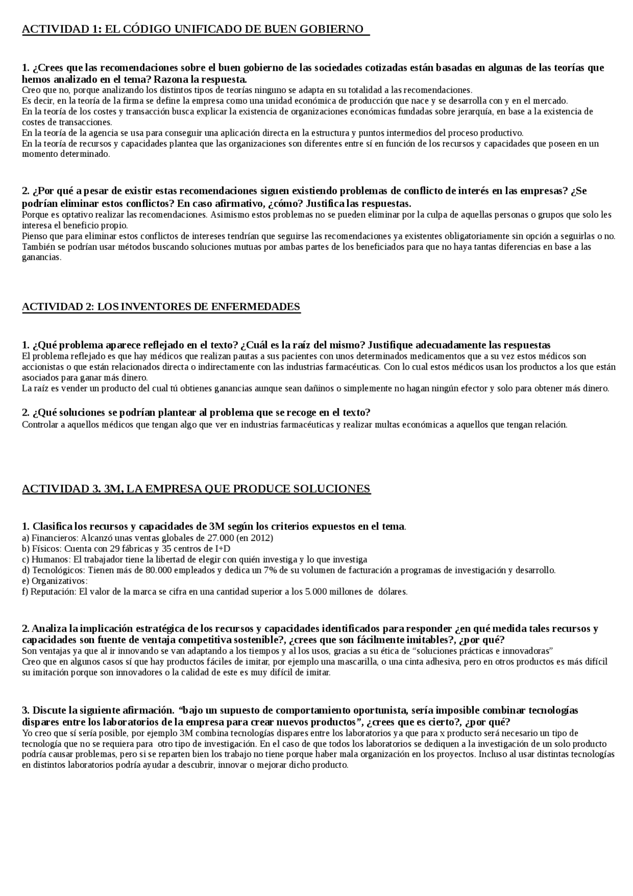 Admin Práctica tema 2 - Ejercicios de Administración de Empresas - Docsity