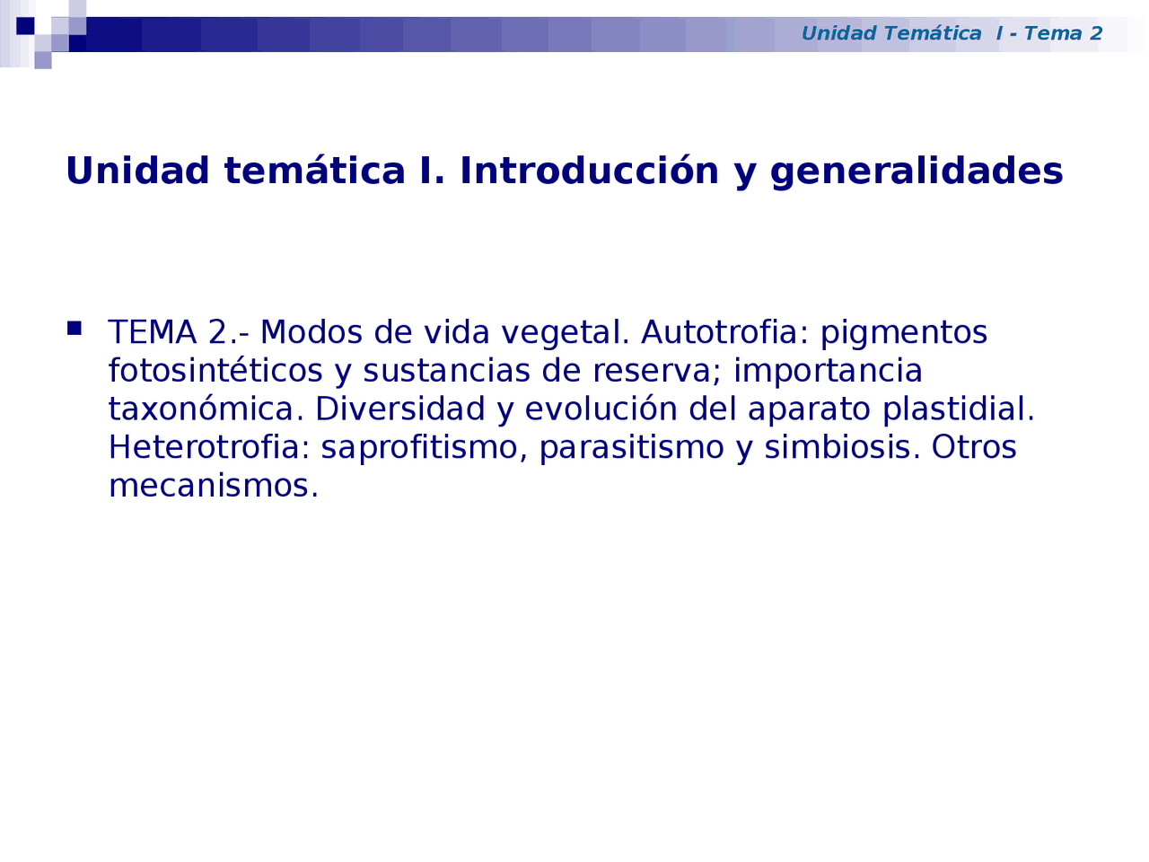 Modos de vida vegetal - Apuntes de Botánica y Agronomía - Docsity