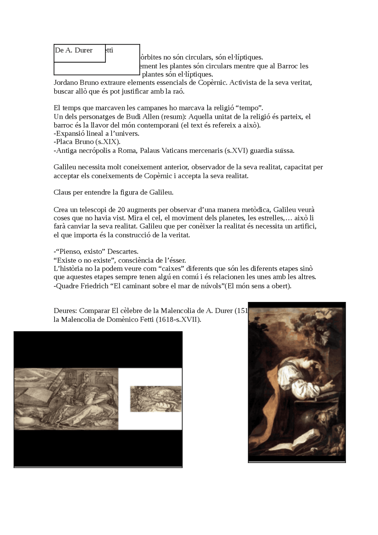 Arte barroco - Apuntes de Historia del Arte | Docsity