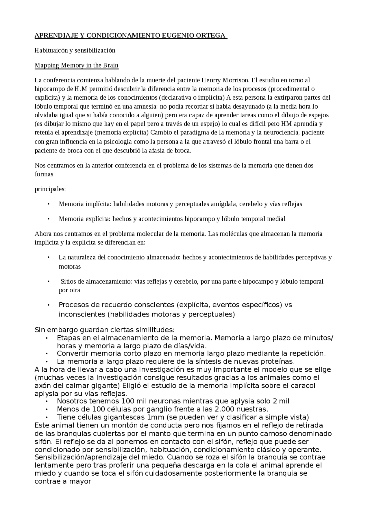 Estudio del hipocampo y memoria: Diferencia entre memoria implícita y ...