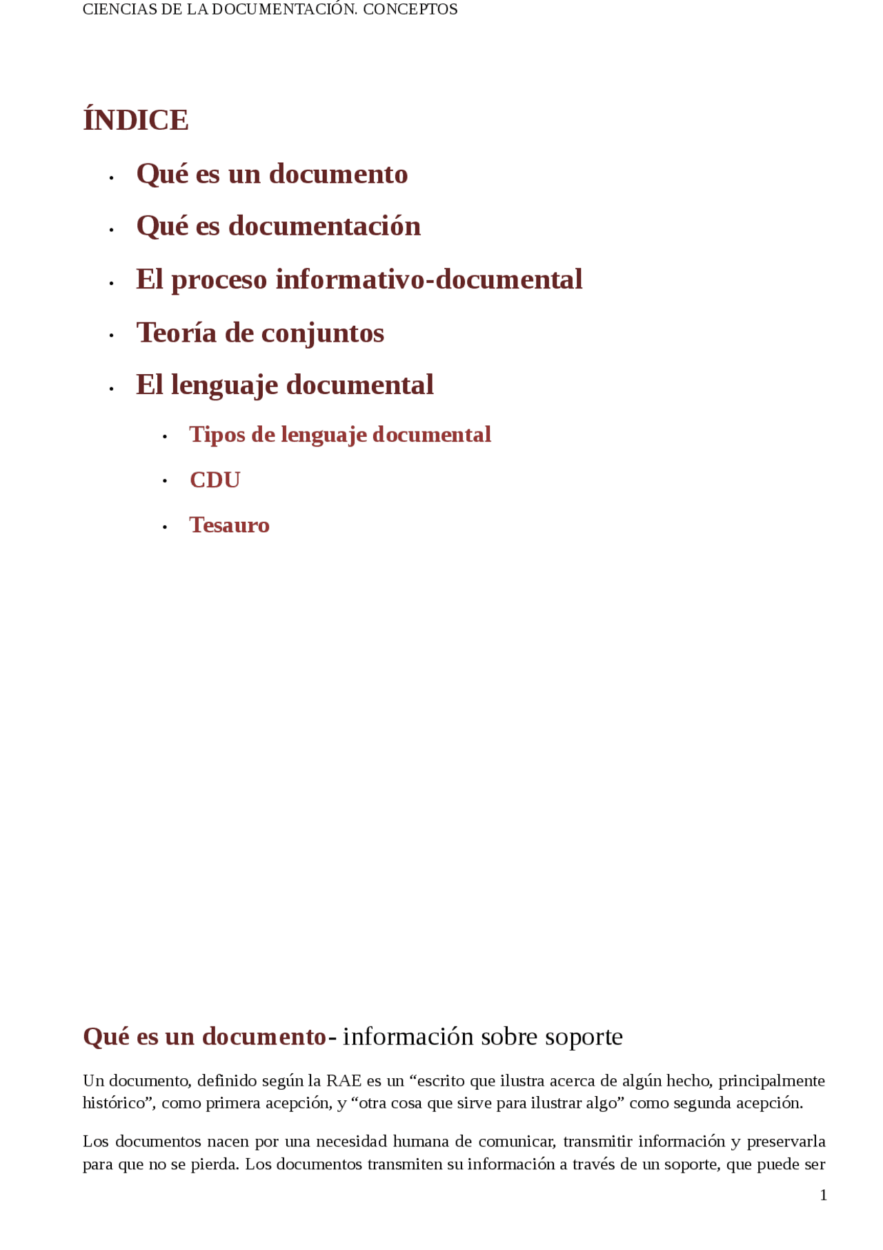 La Importancia de la Documentación: Conceptos Básicos y Tipos de Lenguaje Documental - Pro ...