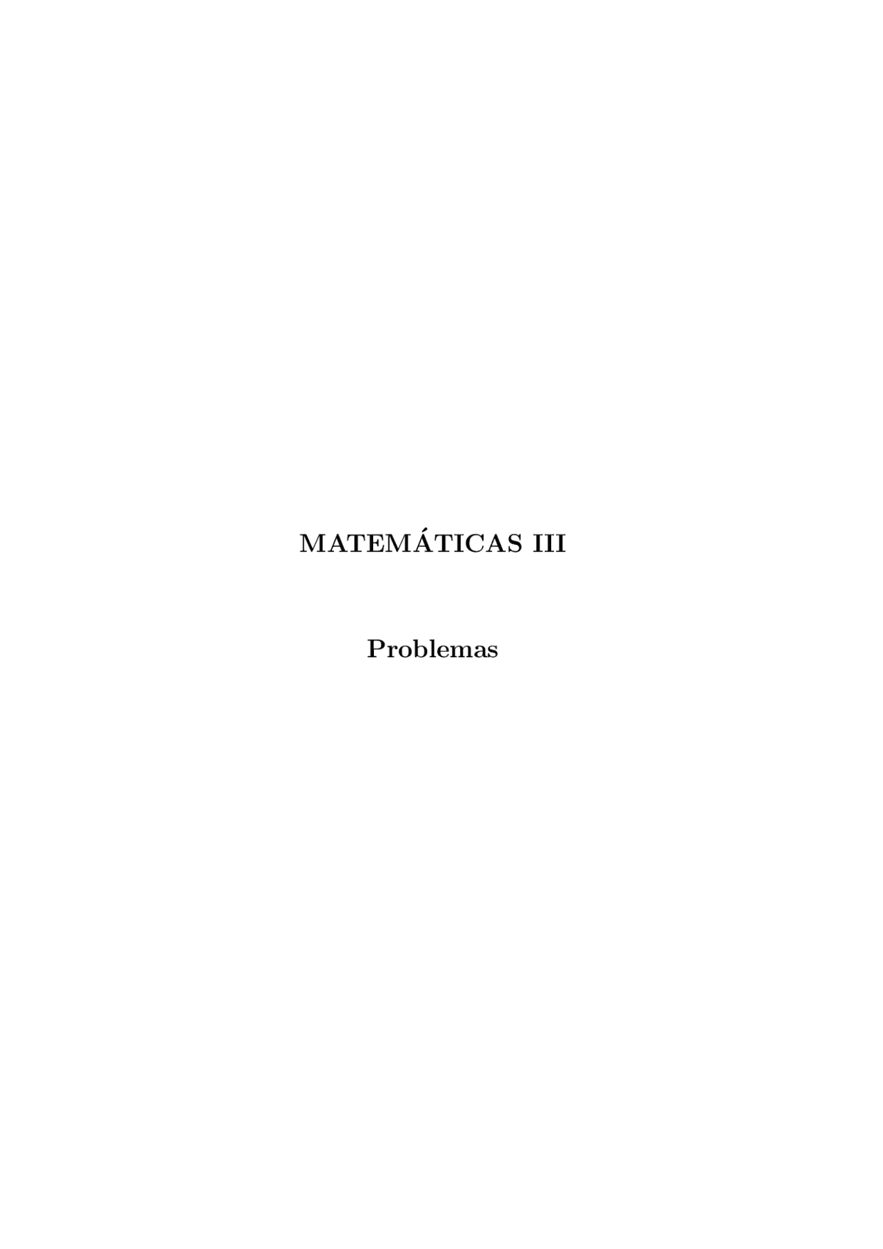 Problemas matematicas 3 con solucion - Ejercicios de Matemáticas - Docsity