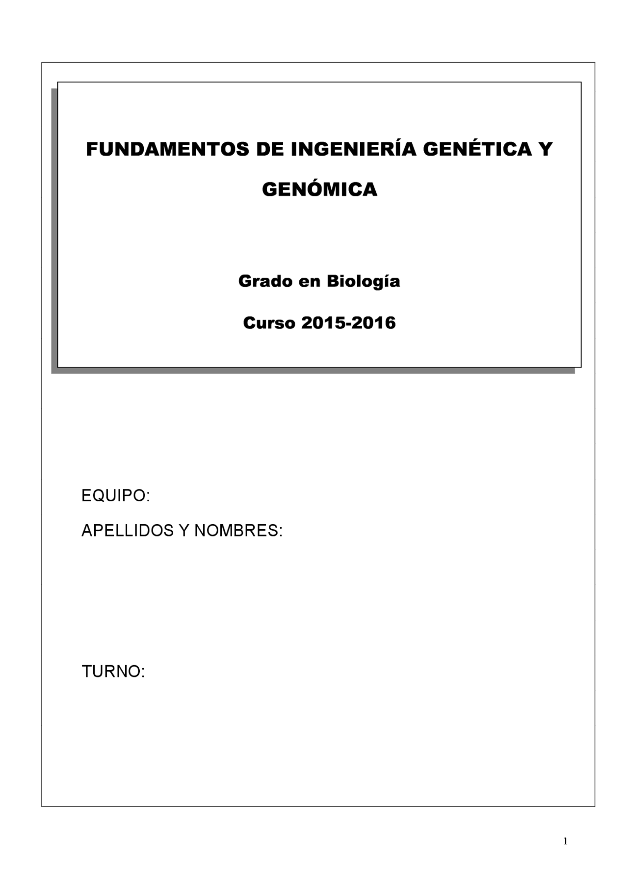 Clonaje de un fragmento de DNA y análisis de restricción del plásmido ...