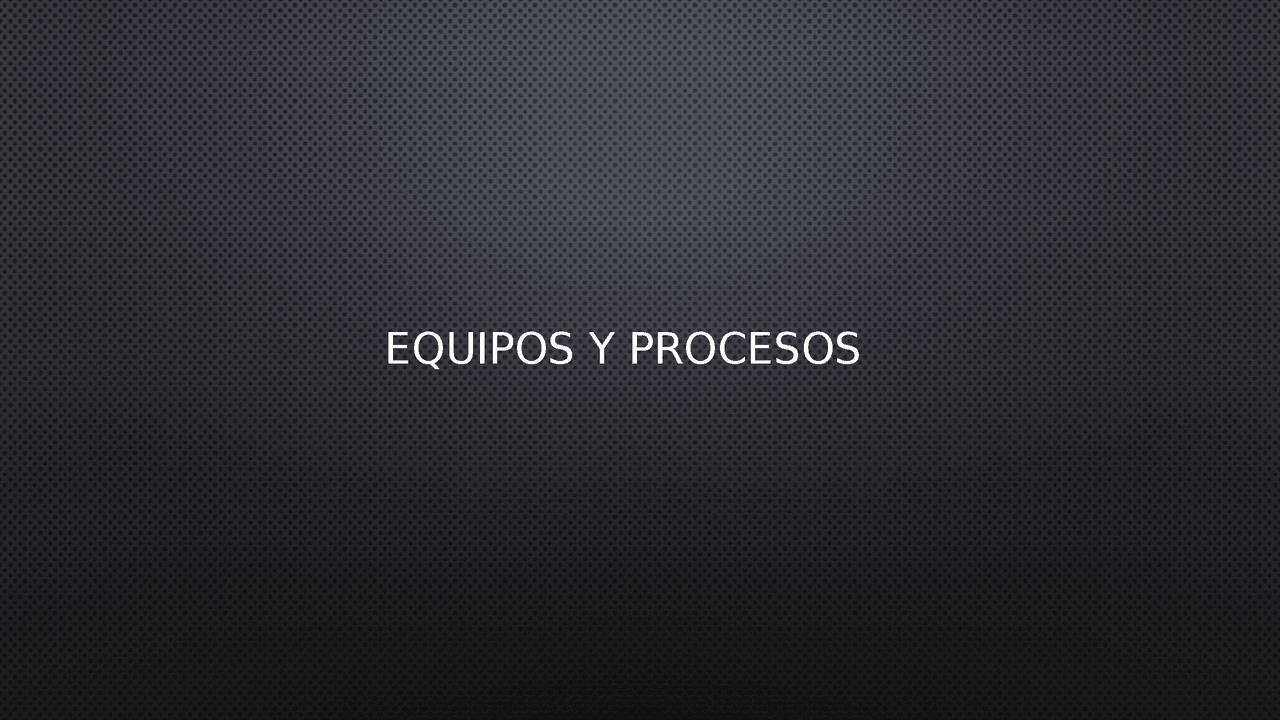 Presentacion equipos y procesos - Apuntes de Química - Docsity