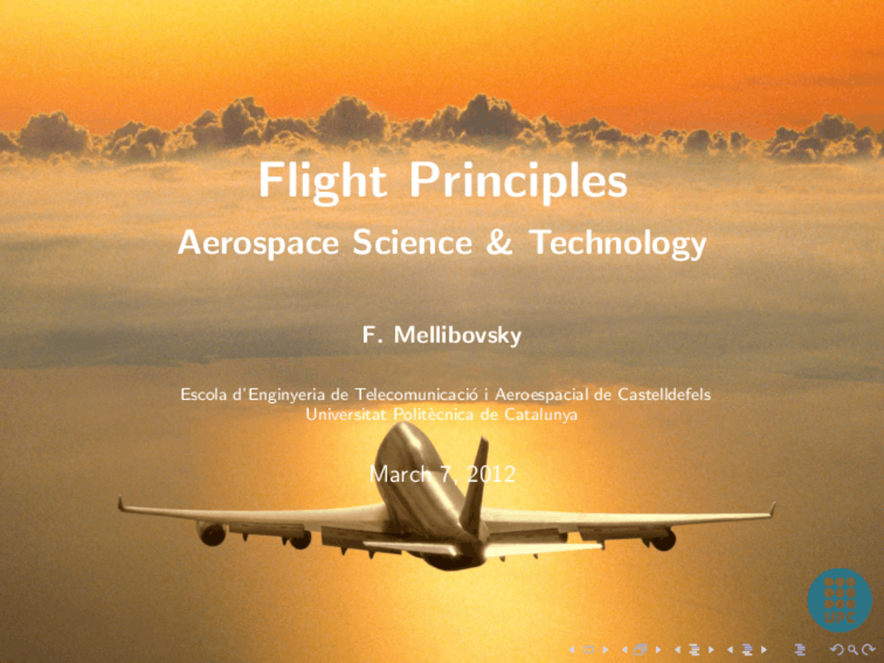 Flight Principles - Apuntes de Ingeniería Aeroespacial - Docsity