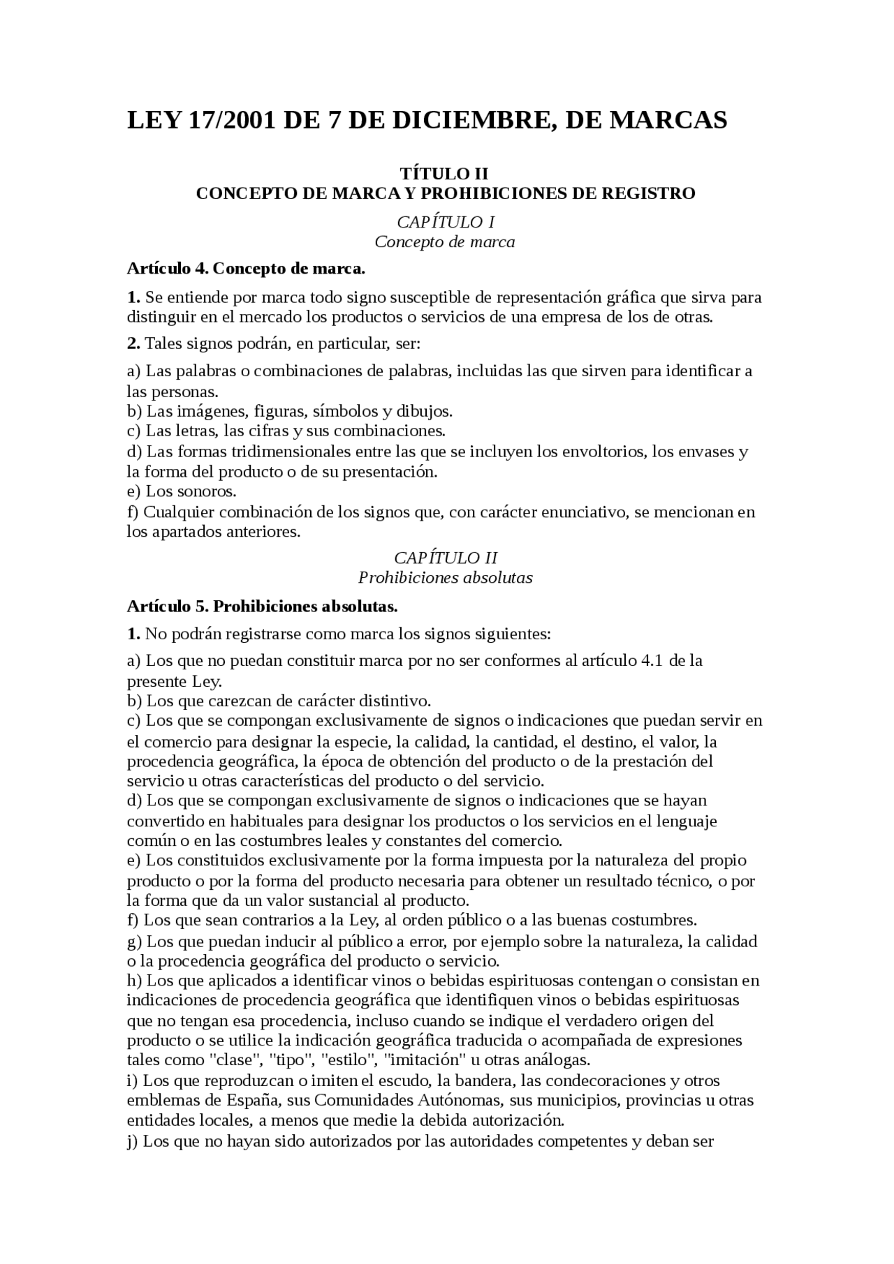 Ley de marcas - Apuntes de Derecho Mercantil - Docsity