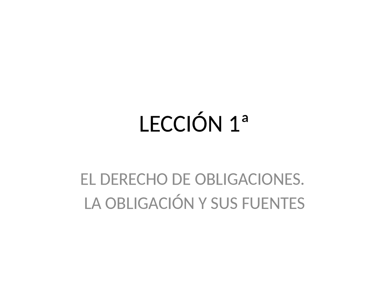 El Derecho De Obligaciones La Obligación Y Su Apuntes De Derecho