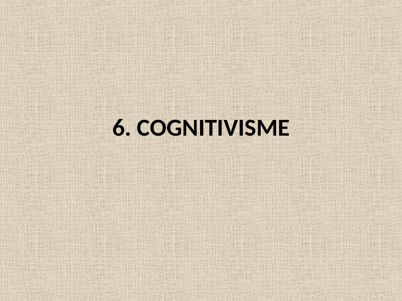 Cognitivisme, Psicologia cognitiva - Apuntes de Psicología - Docsity