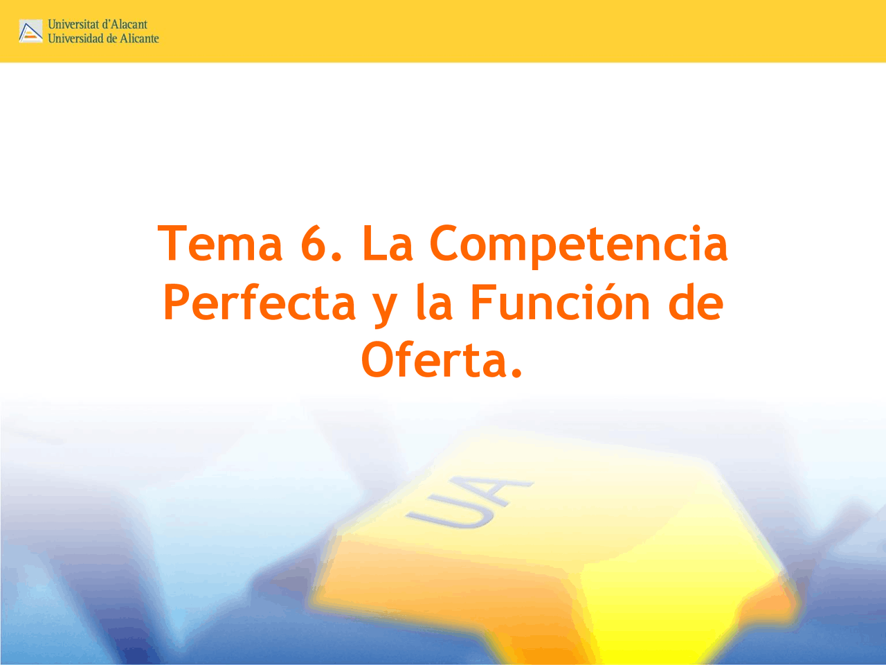 Perfecta y la Función de Oferta - Apuntes de Publicidad y Promoción ...