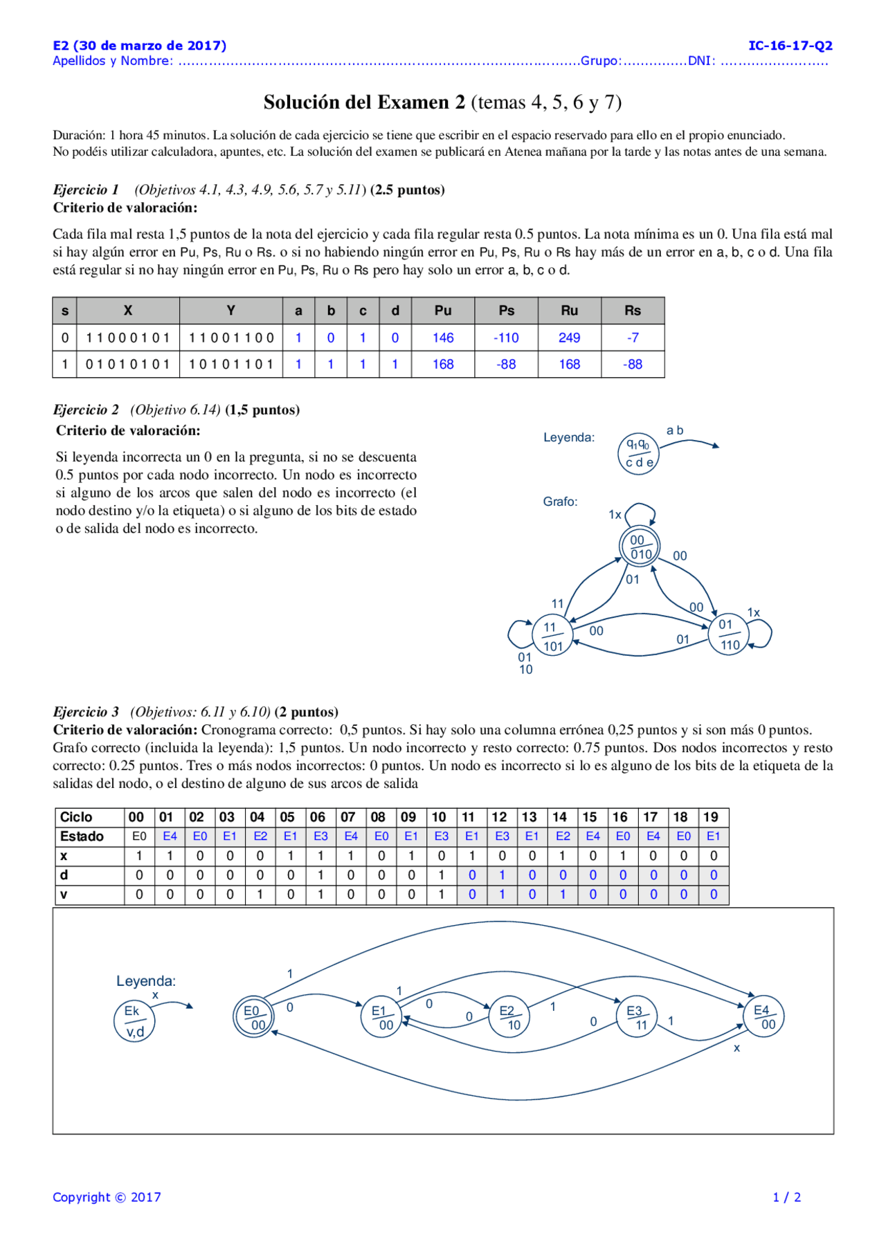E2 FM solucion - Apuntes de Matemáticas - Docsity