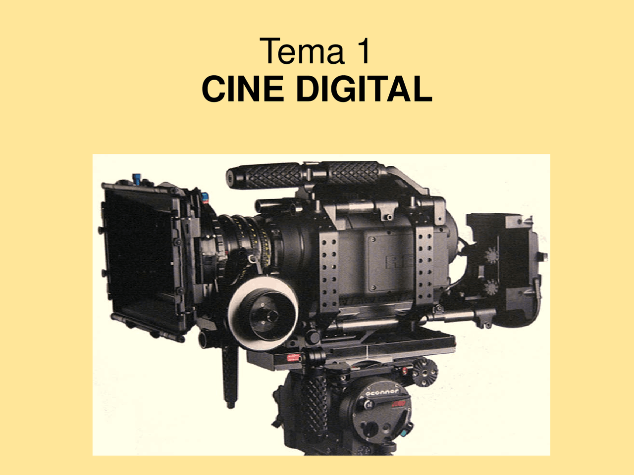 El Cine Digital - Apuntes de Comunicación Audiovisual - Docsity