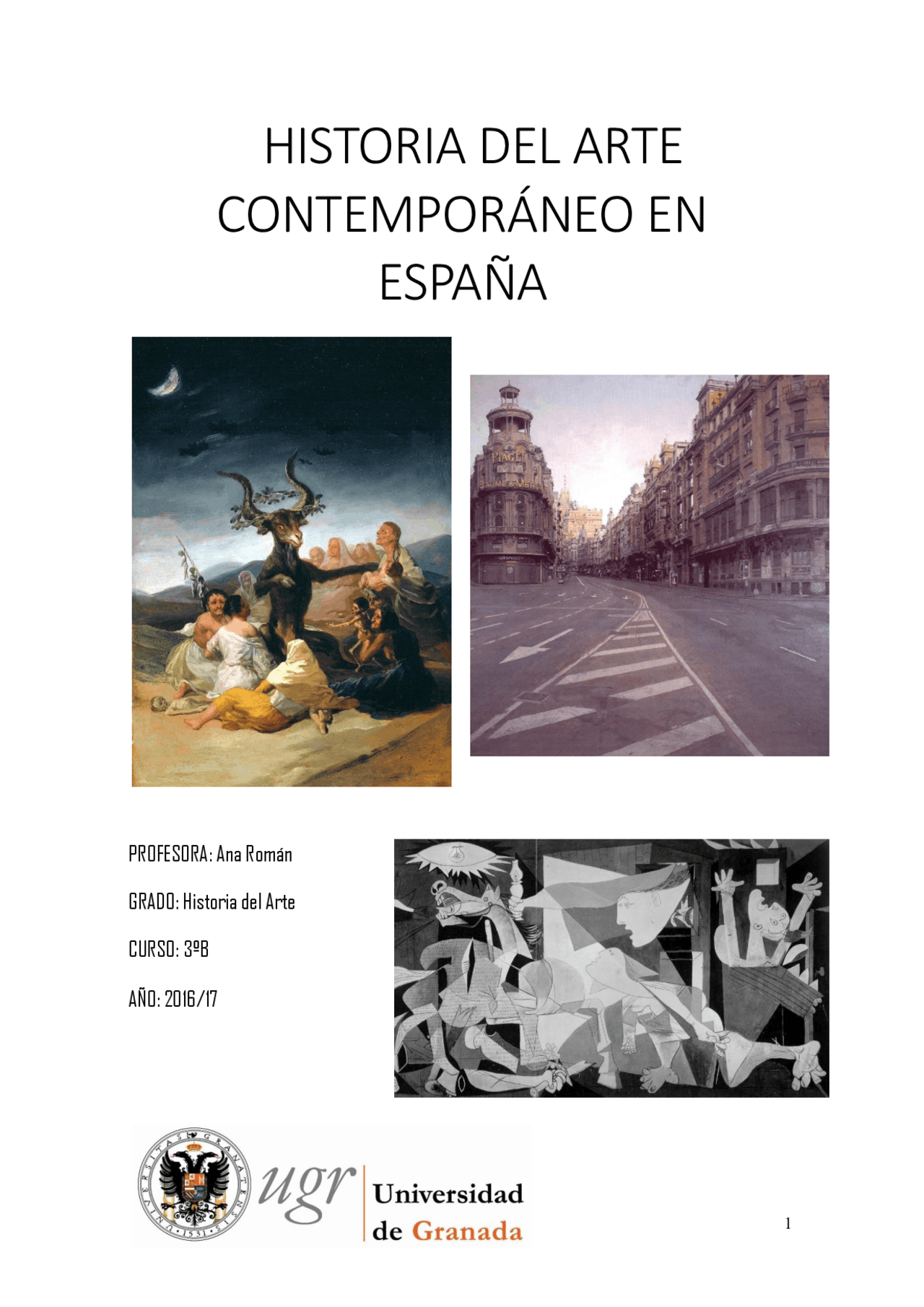 Apuntes de arte contemporáneo en España de Ana Román. Incluyen imágenes ...