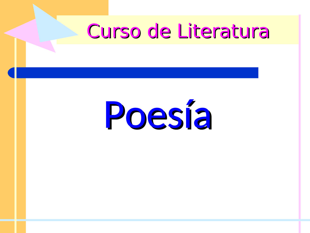 Poesía Versificación: Verso Llano, Verso Agudo, Verso Esdrújulo ...