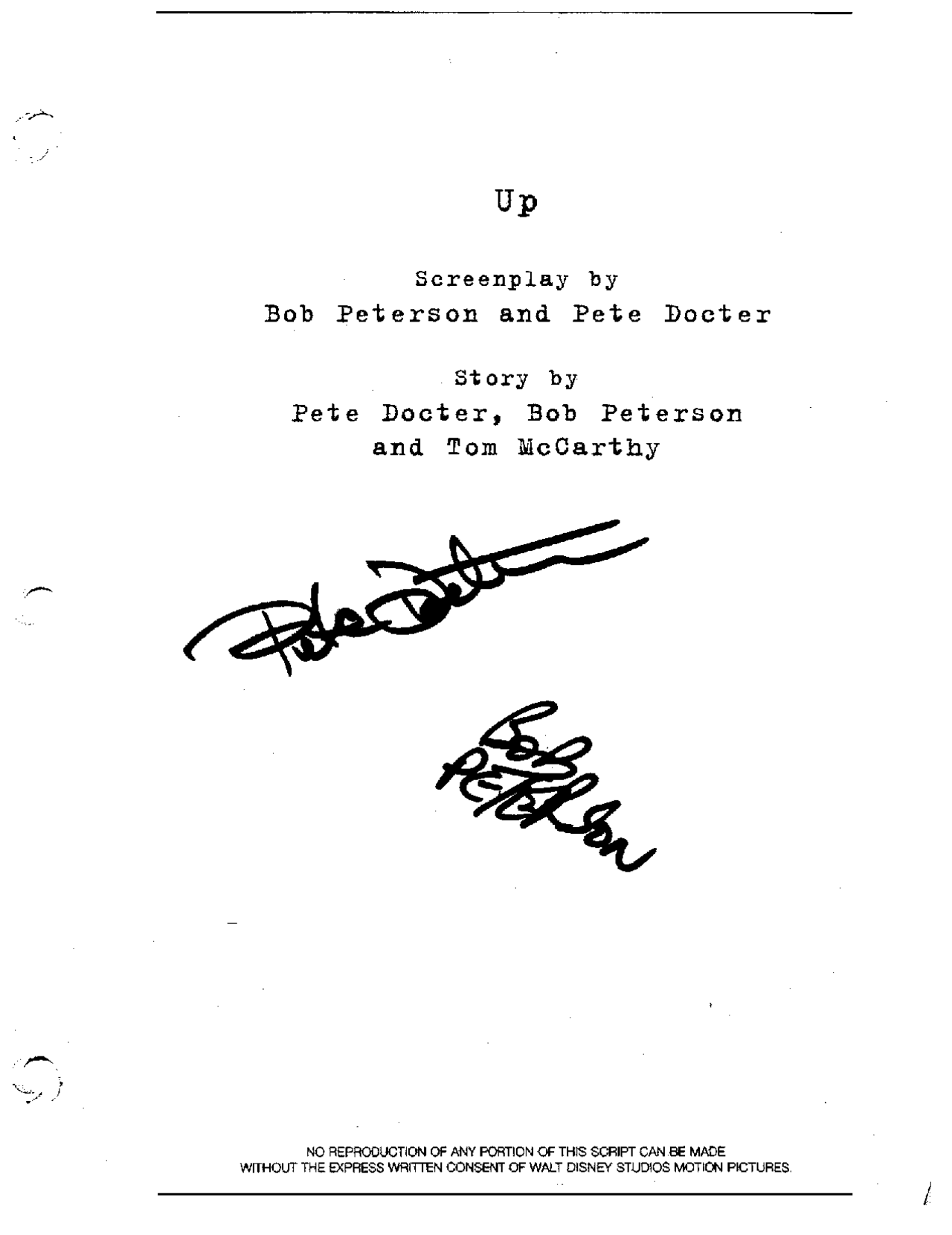 UP(Pixar)Script.TRADUCCION - Traducciones de Traducción - Docsity