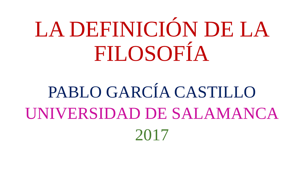 Definición de Filosofía. Conceptos de filosofía - Apuntes de Filosofía ...