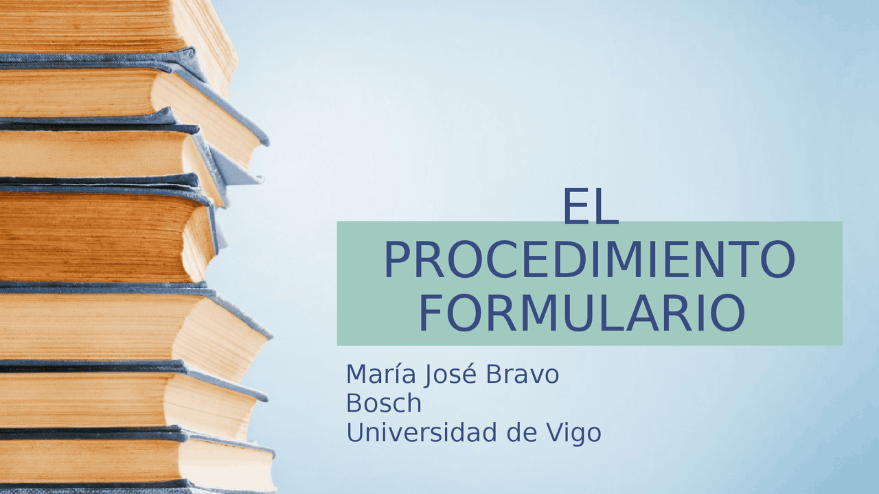 El procedimiento formulario- derecho romano - Ejercicios de Derecho ...