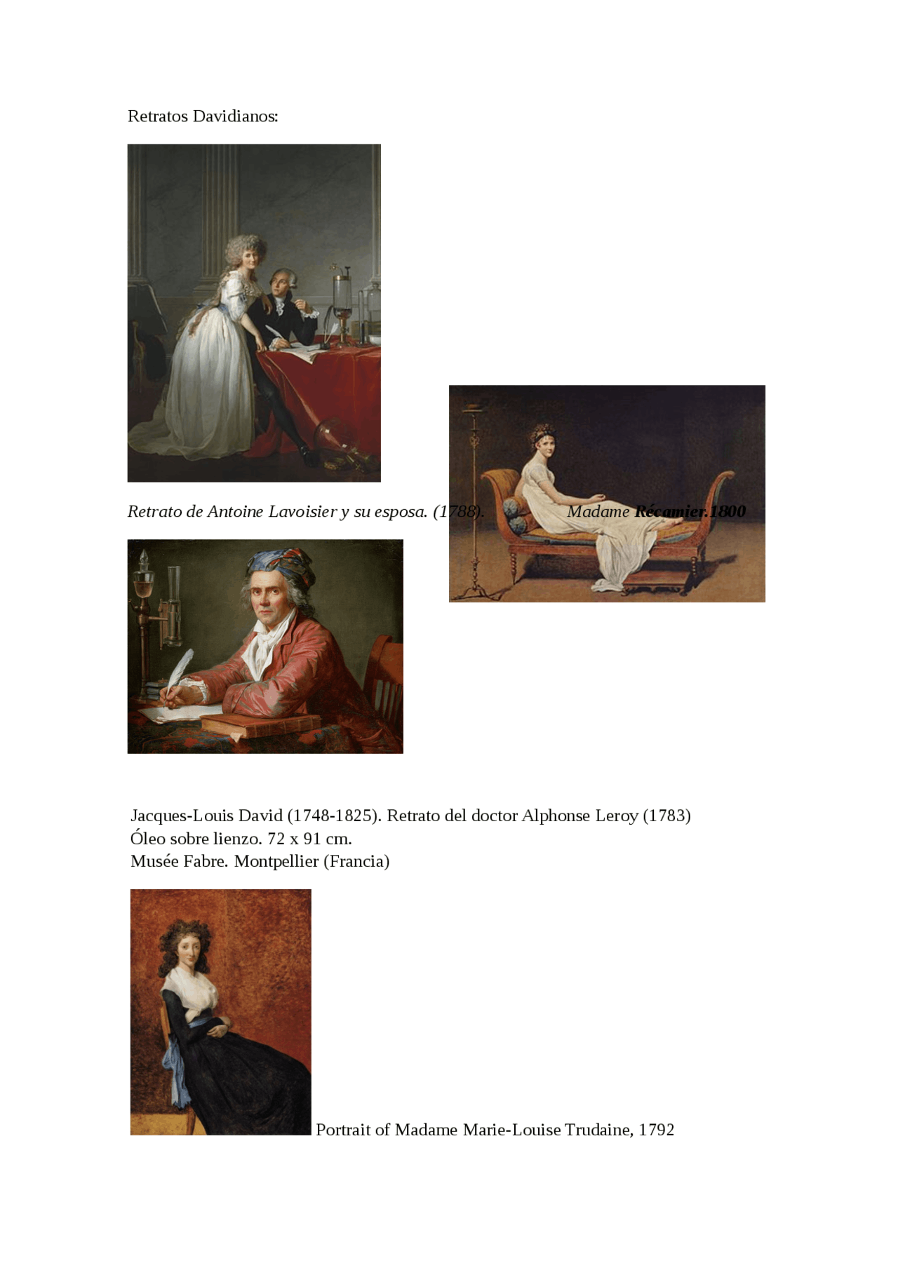 Tema 5. El RETRATO.2017 - Apuntes de Historia del Arte - Docsity