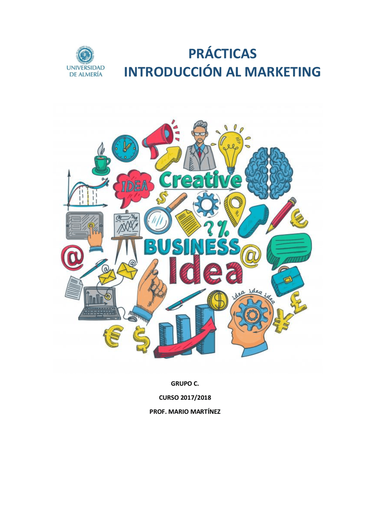 Marketing practica 1 - Ejercicios de Marketing | Docsity