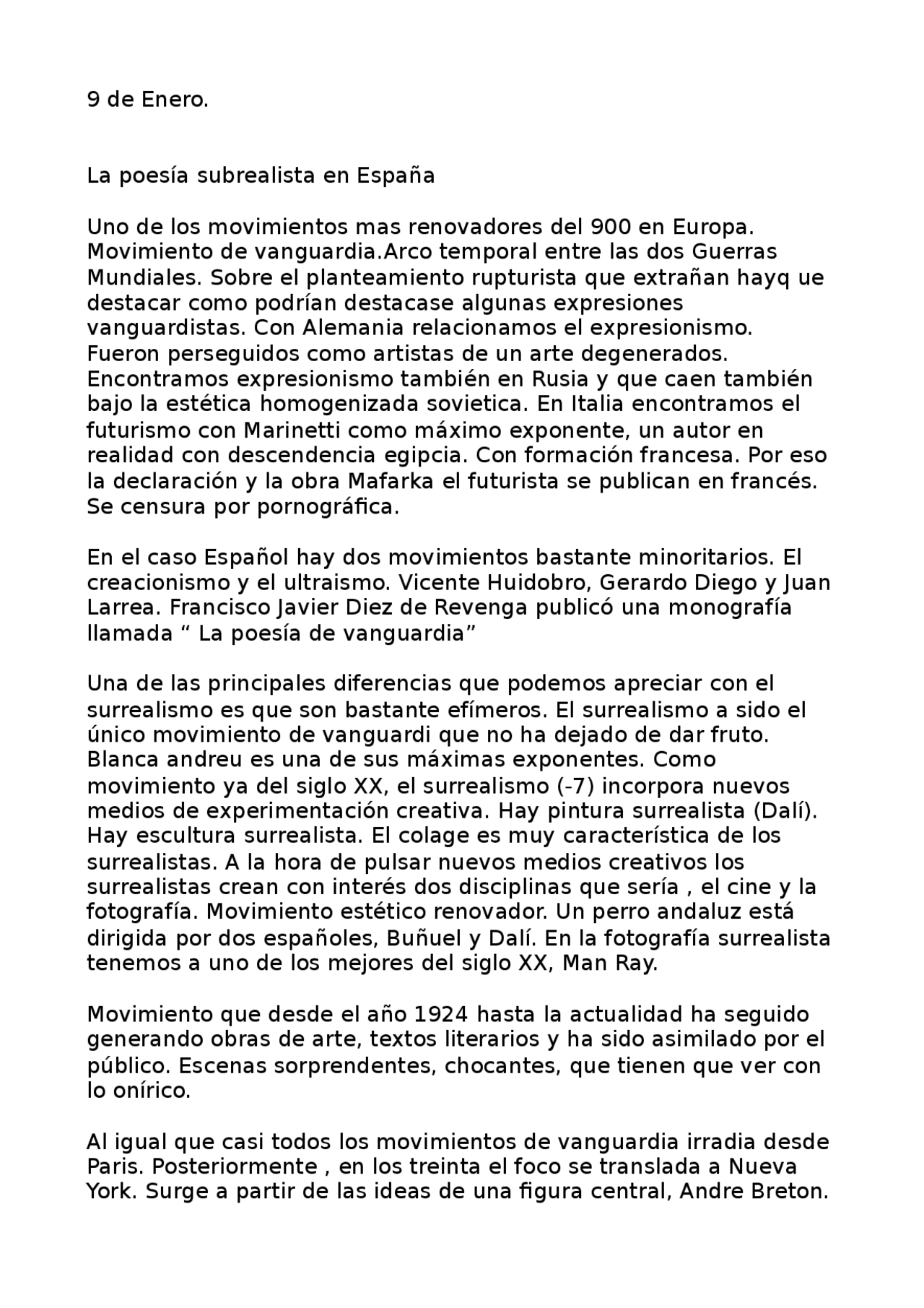 Apuntes sobre Poeta en Nueva York, Federico García Lorca - Ejercicios ...