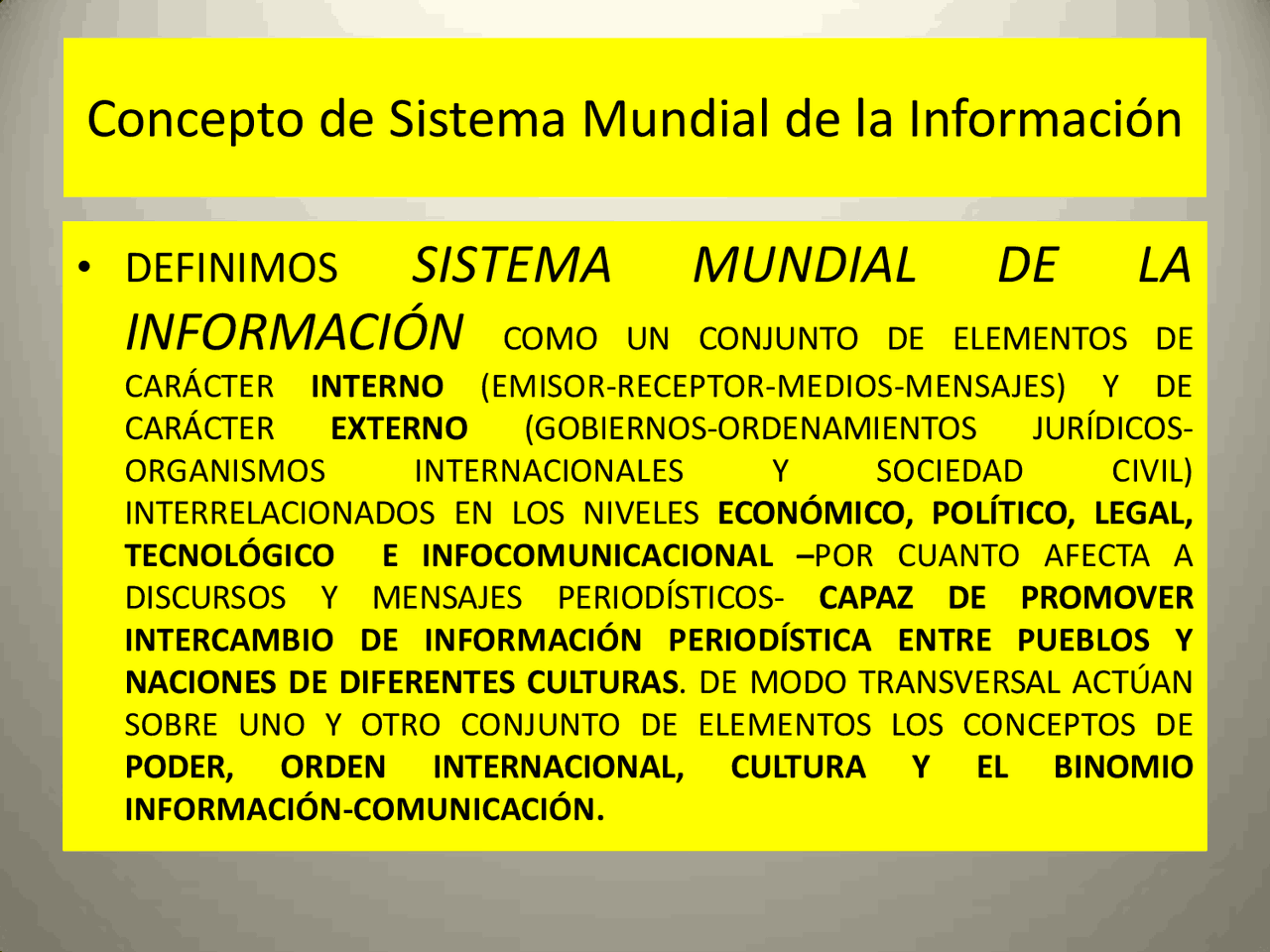 Historia del mundo actual - Ejercicios de Periodismo - Docsity