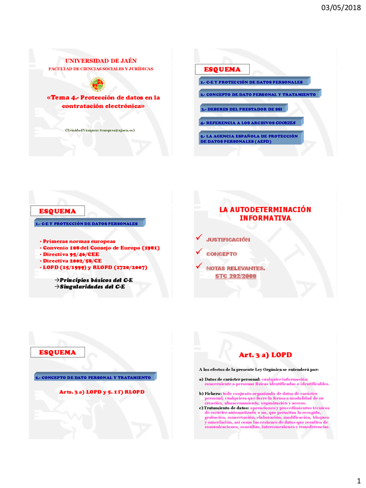 Nivel BÁSICO CUALIFICADO Art. 20 LSSIyCE Ley 59/2003 de F - Ejercicios ...