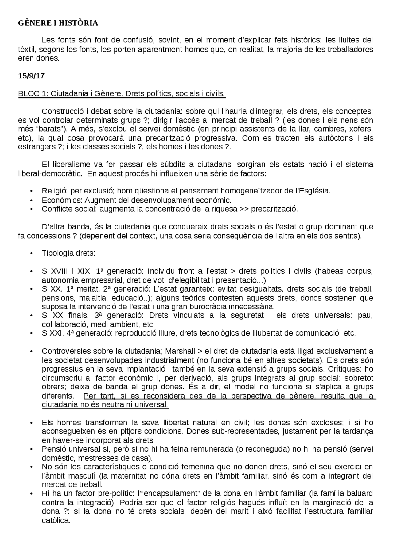 historia medieval apunts - Ejercicios de Historia de la Edad Media | Docsity