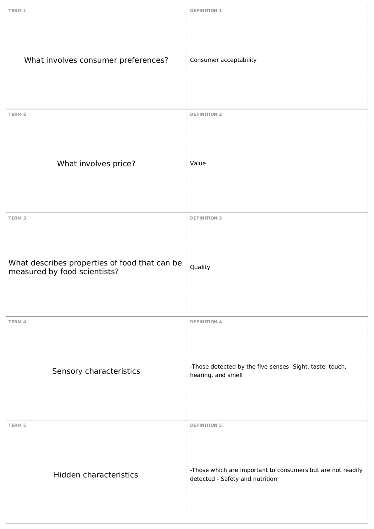 Exam 3 | F_S 1030 - Food Science and Nutrition | Quizzes Ciencia y ...