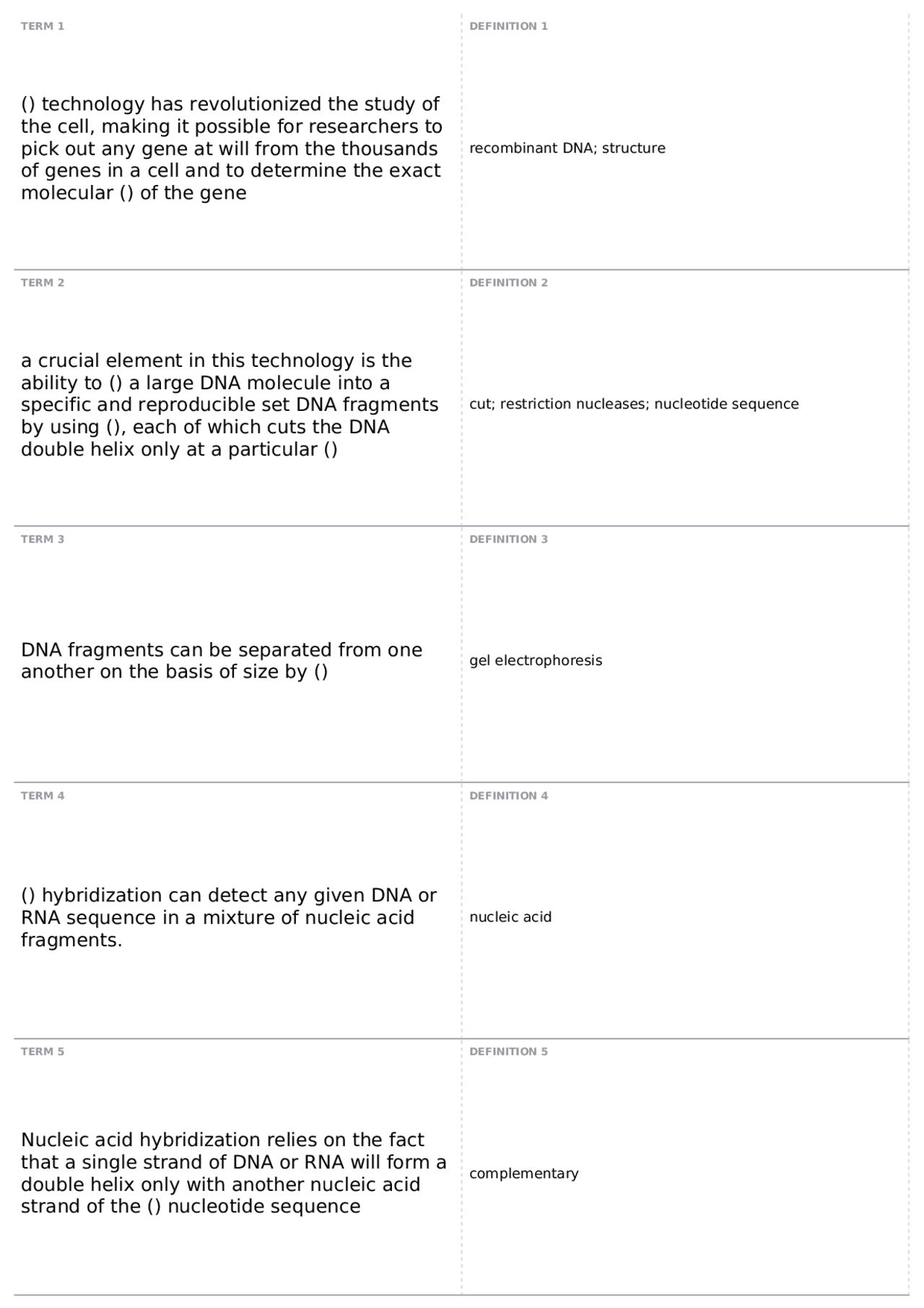 Chapter !0 | BIOL 2104 - Cell and Molecular Biology - Docsity