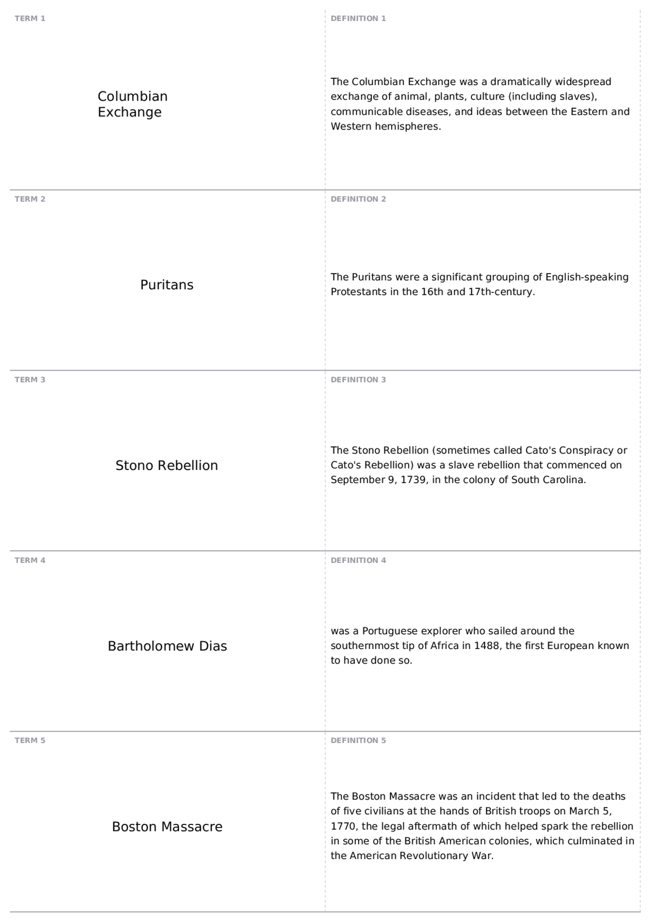 Midterm 1 | HISTORY 151 - American Civilization to 1877 - Docsity