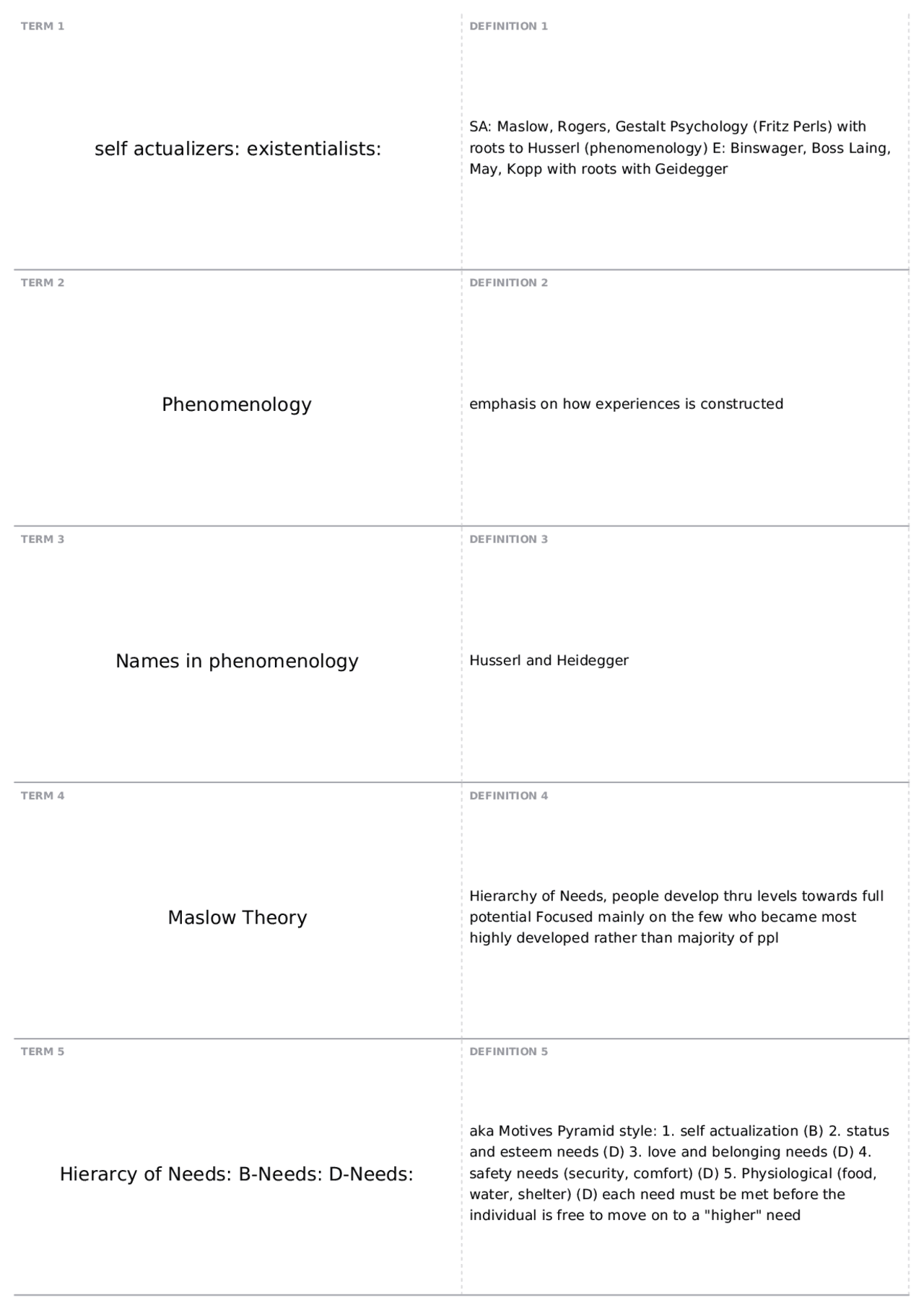Exam 3 | PSYC 330 - PERSONALITY - Docsity