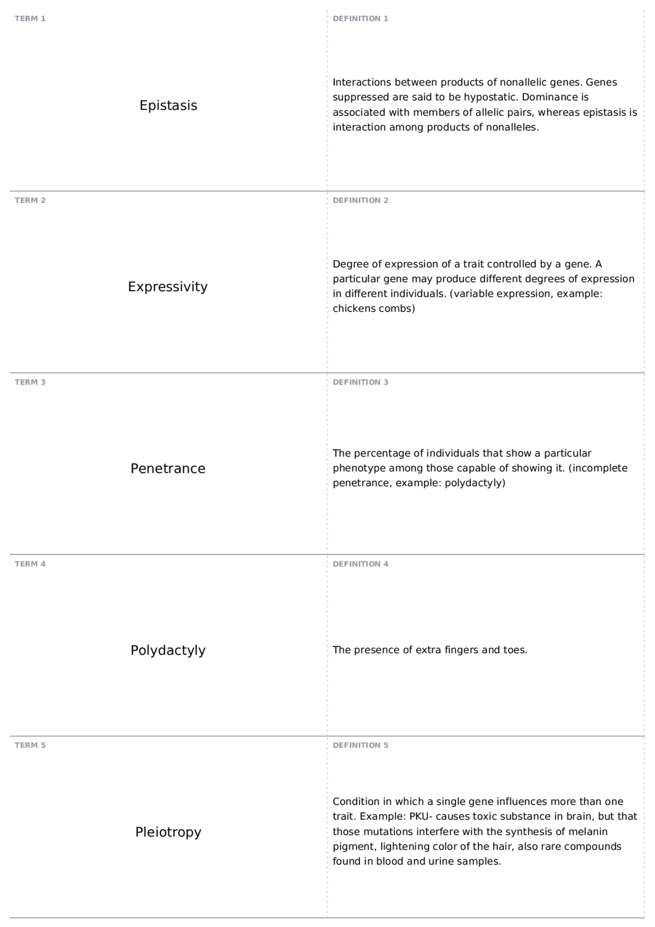 Exam One | ABT 360 - GENETICS - Docsity