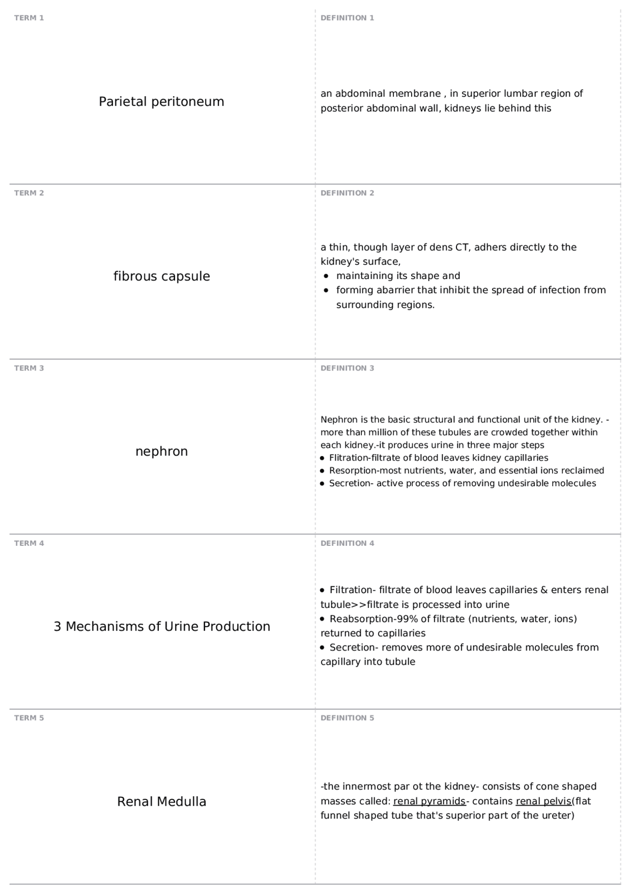 Exam 3 The Urinary System ch 24 | BIO 2004 - Human Anatomy - Docsity