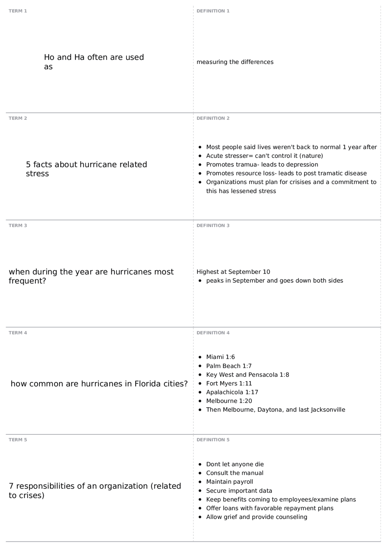 Brothsworst | QMB 3600 - Quantitative Methods in Admin - Docsity