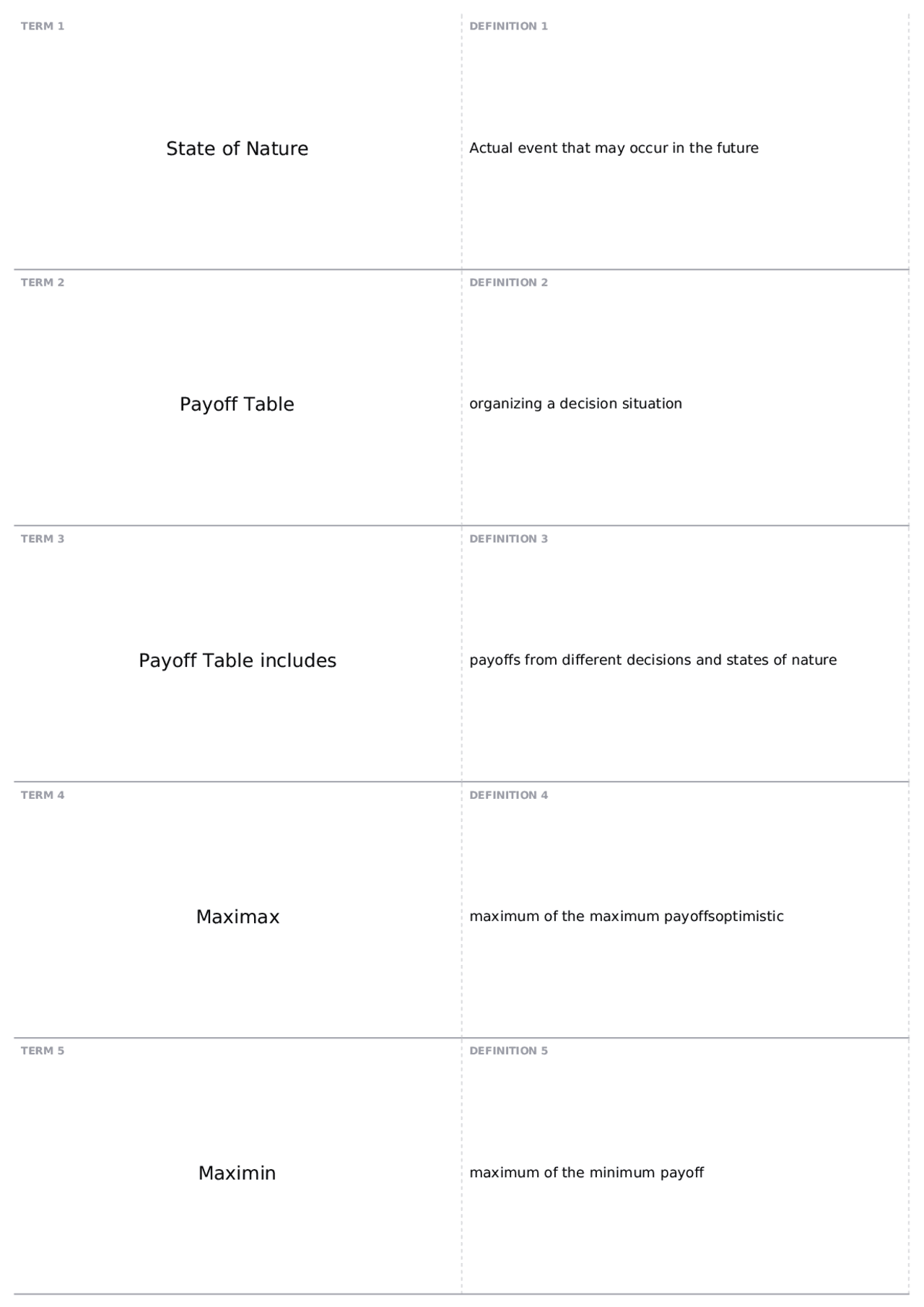 Chapter 12, part 2 | BIT 2406 - Quantitative Methods - Docsity