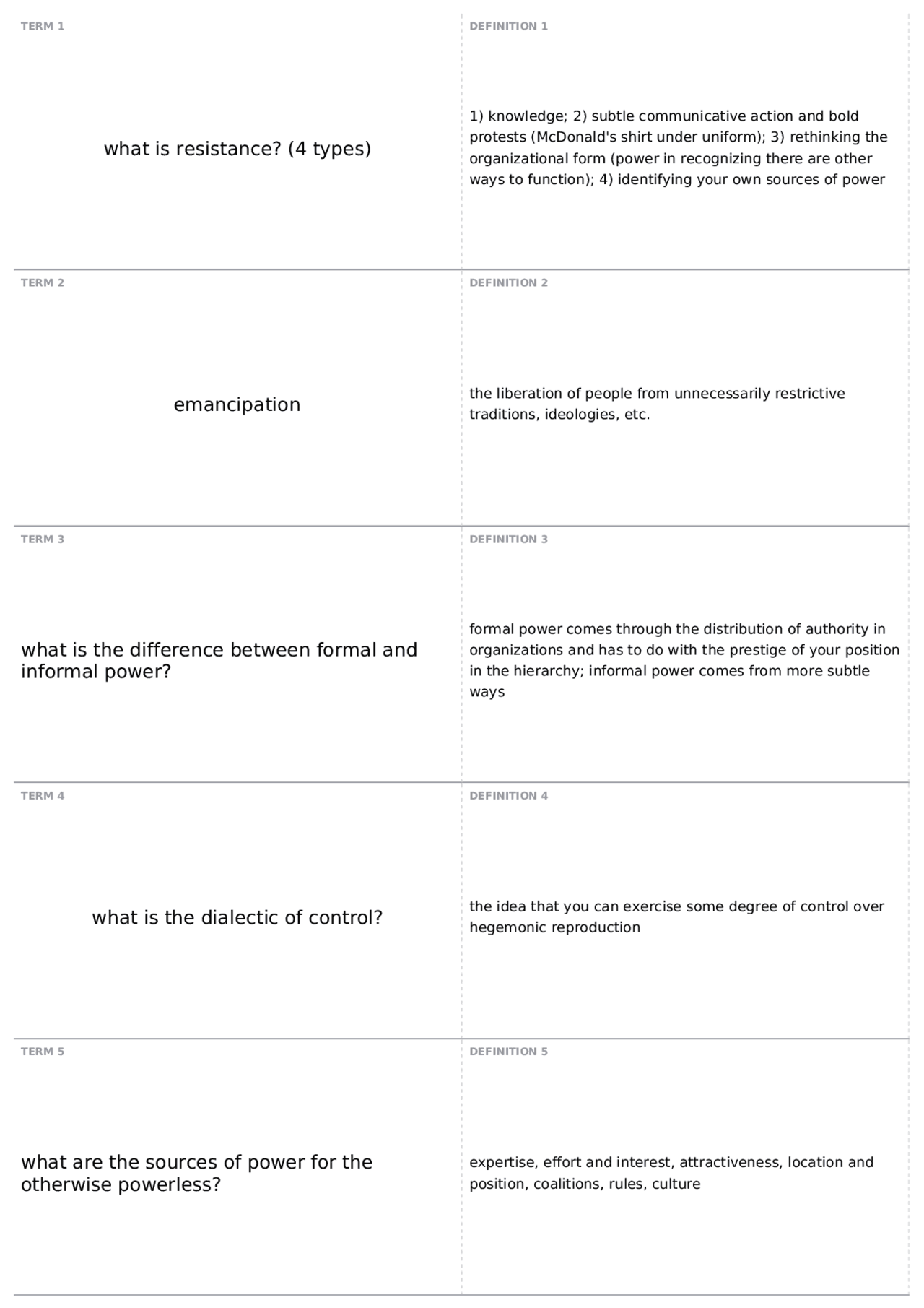 Test #2 | COMM 320 - ORGANIZATIONAL COMM - Docsity