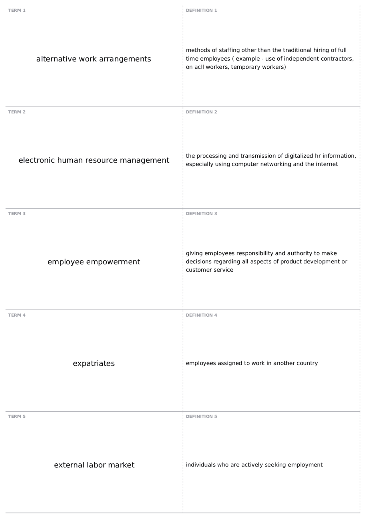 Ch 2 | BA 453 - HUMAN RESOURCES MANAGEMENT - Docsity