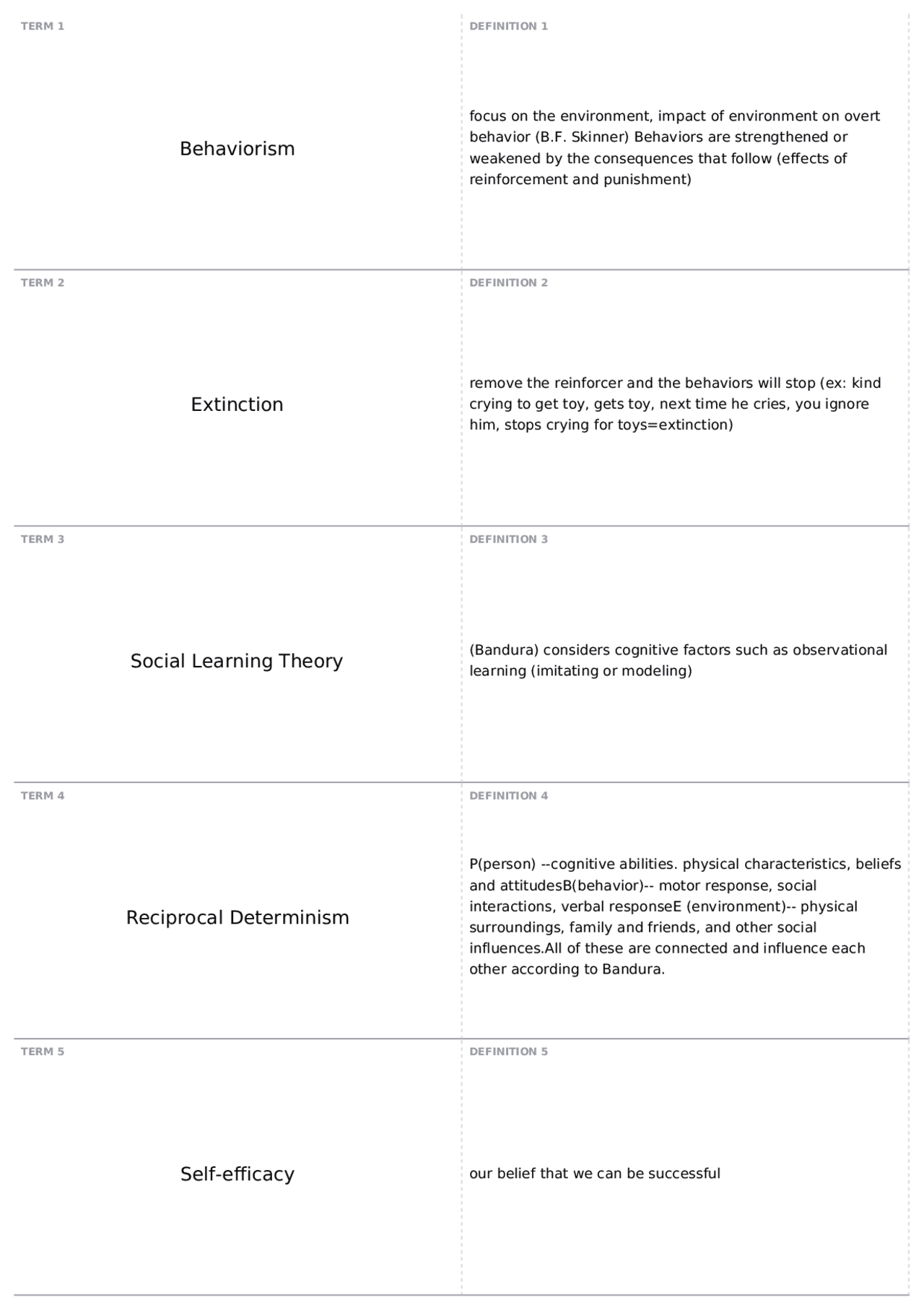 Developmental Psychology: Test 1 | PSY 2300 - Developmental Psychology ...