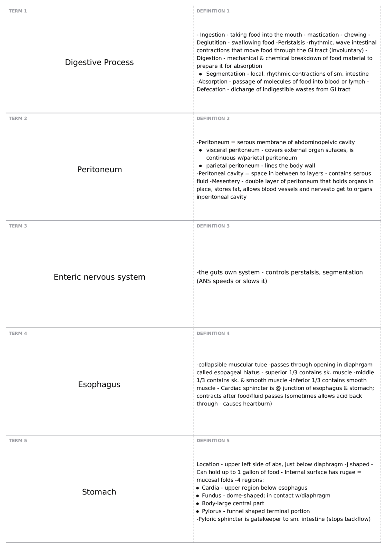 Chapter 23 The Digestive System | KIN 216 - Applied Human Anatomy ...